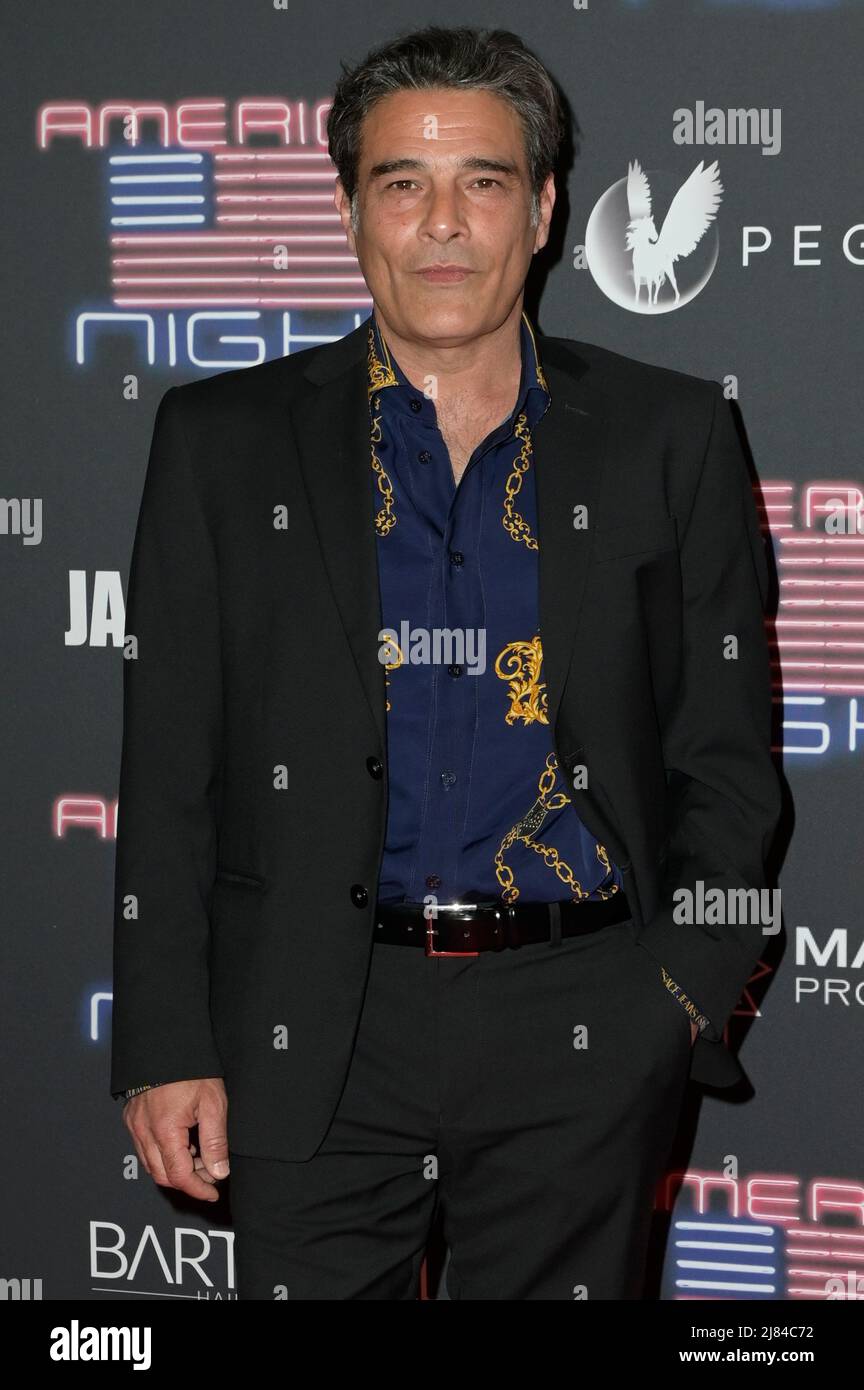 Rome, Italy. 12th May, 2022. Marco Leonardi attends the red carpet of ...