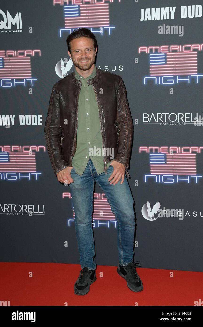Rome, Italy. 12th May, 2022. Marco Vivio attends the red carpet of the ...
