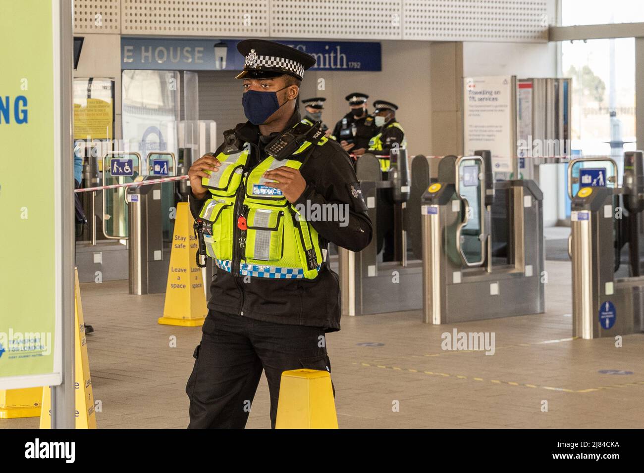 Due to an increase in knife crime, the British Transport Police ...