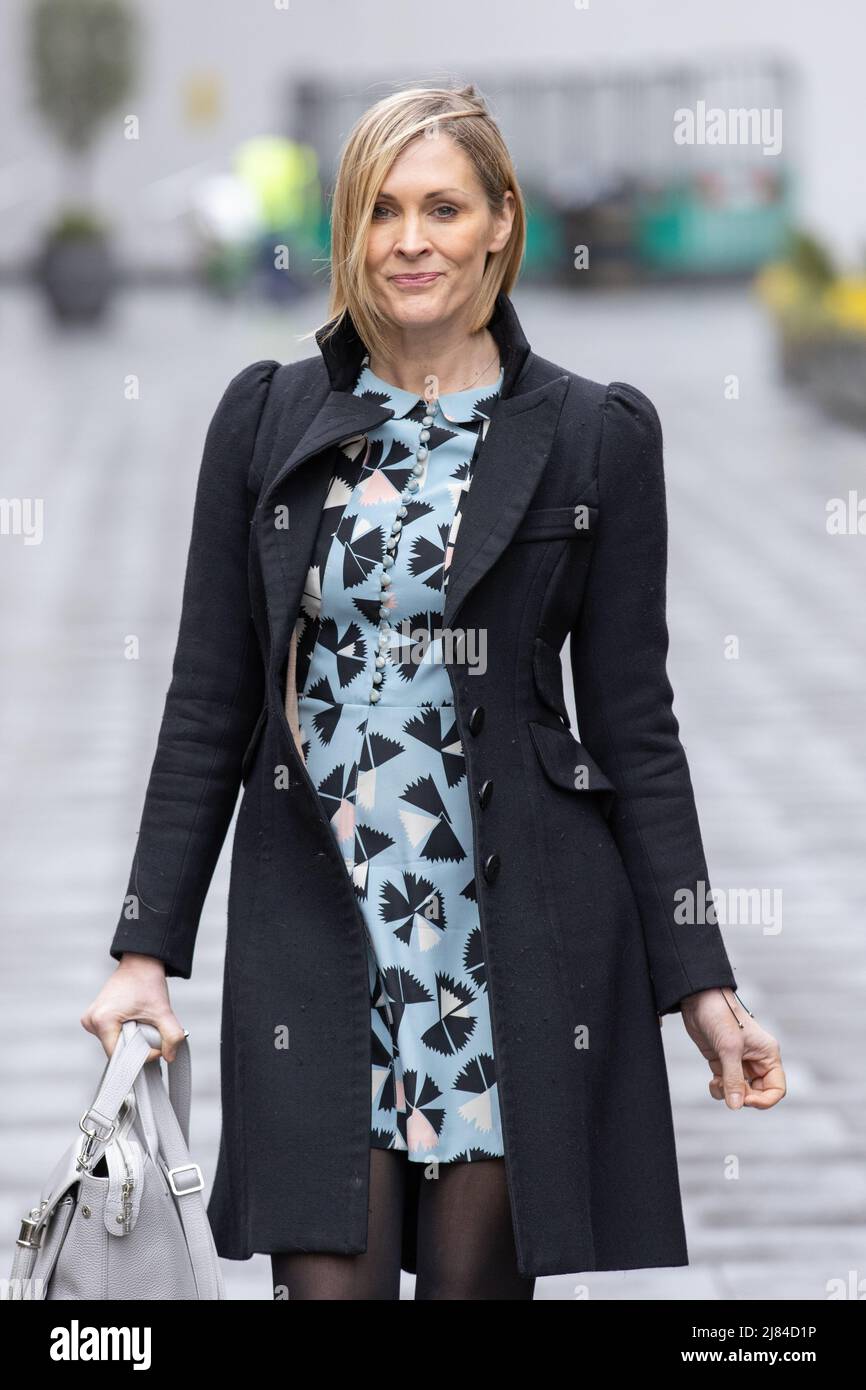 Jenni Falconer seen in Leicester Square after her radio show at Global ...