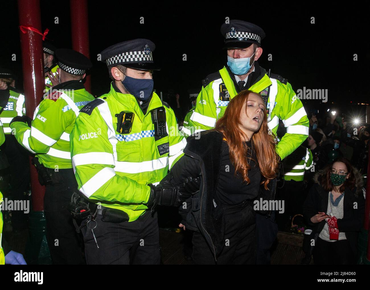 Angry scenes and arrests at the Sarah Everard 'Reclaim These Streets ...