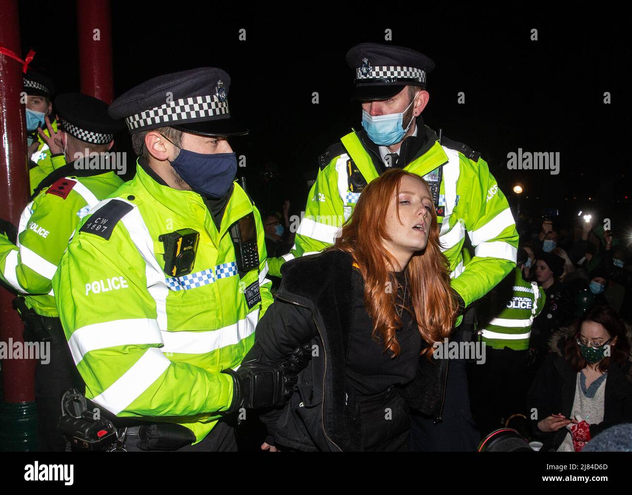 Angry scenes and arrests at the Sarah Everard 'Reclaim These Streets ...