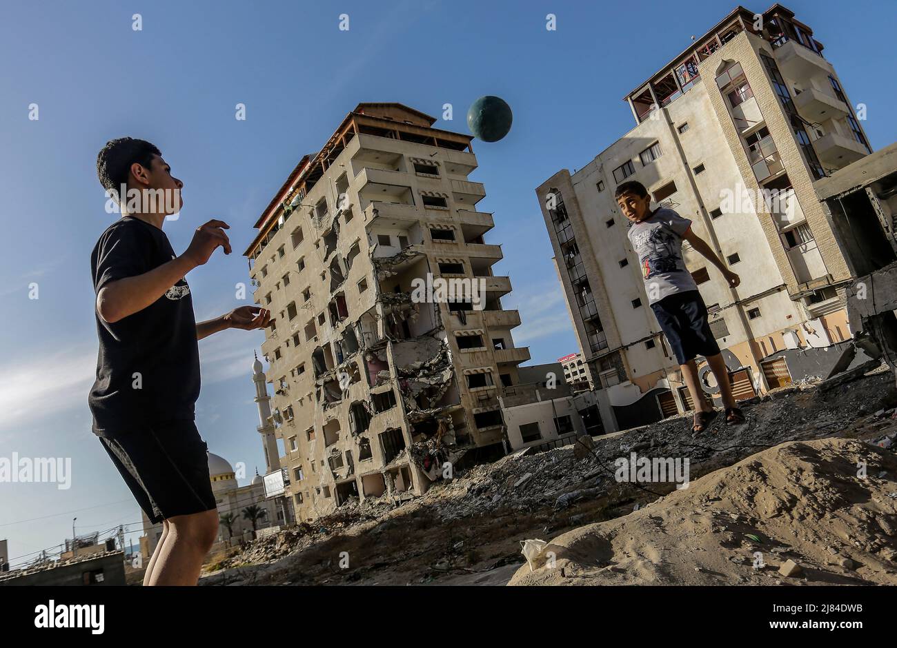 May 10, 2022, Gaza City, The Gaza Strip, Palestine: Palestinian ...