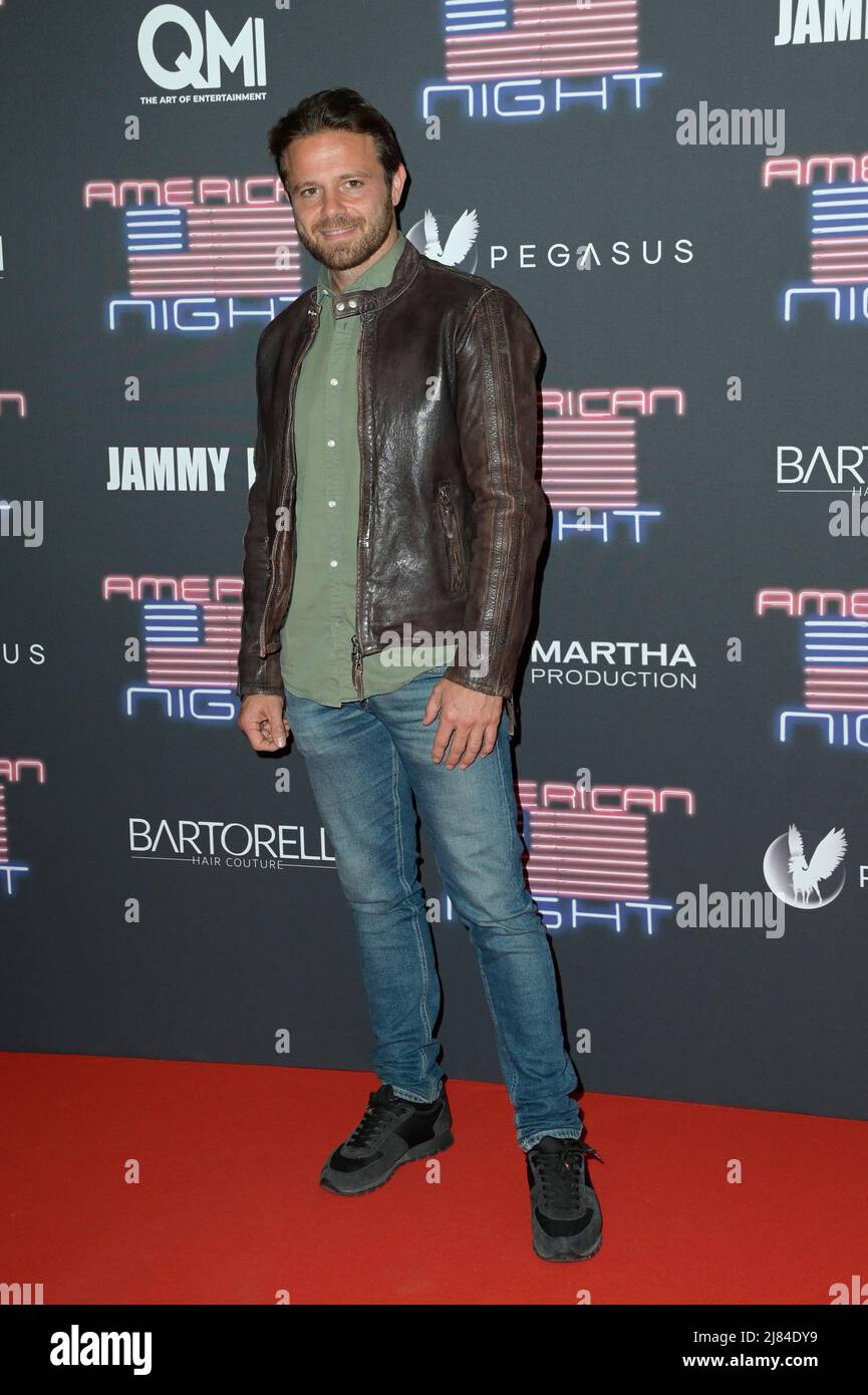 Marco Vivio attends the red carpet of the premiere of the movie America ...