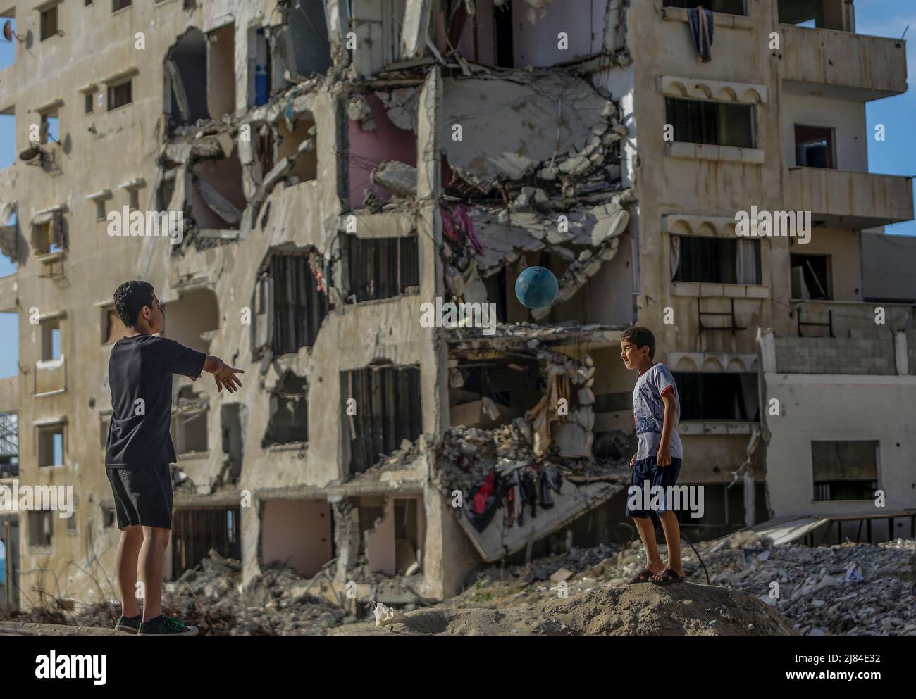 May 10, 2022, Gaza City, The Gaza Strip, Palestine: Palestinian ...