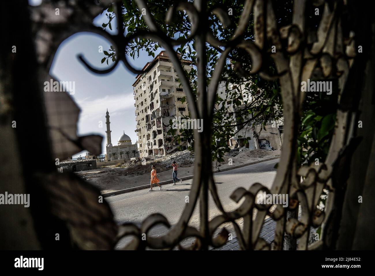 May 10, 2022, Gaza City, The Gaza Strip, Palestine: Palestinian ...