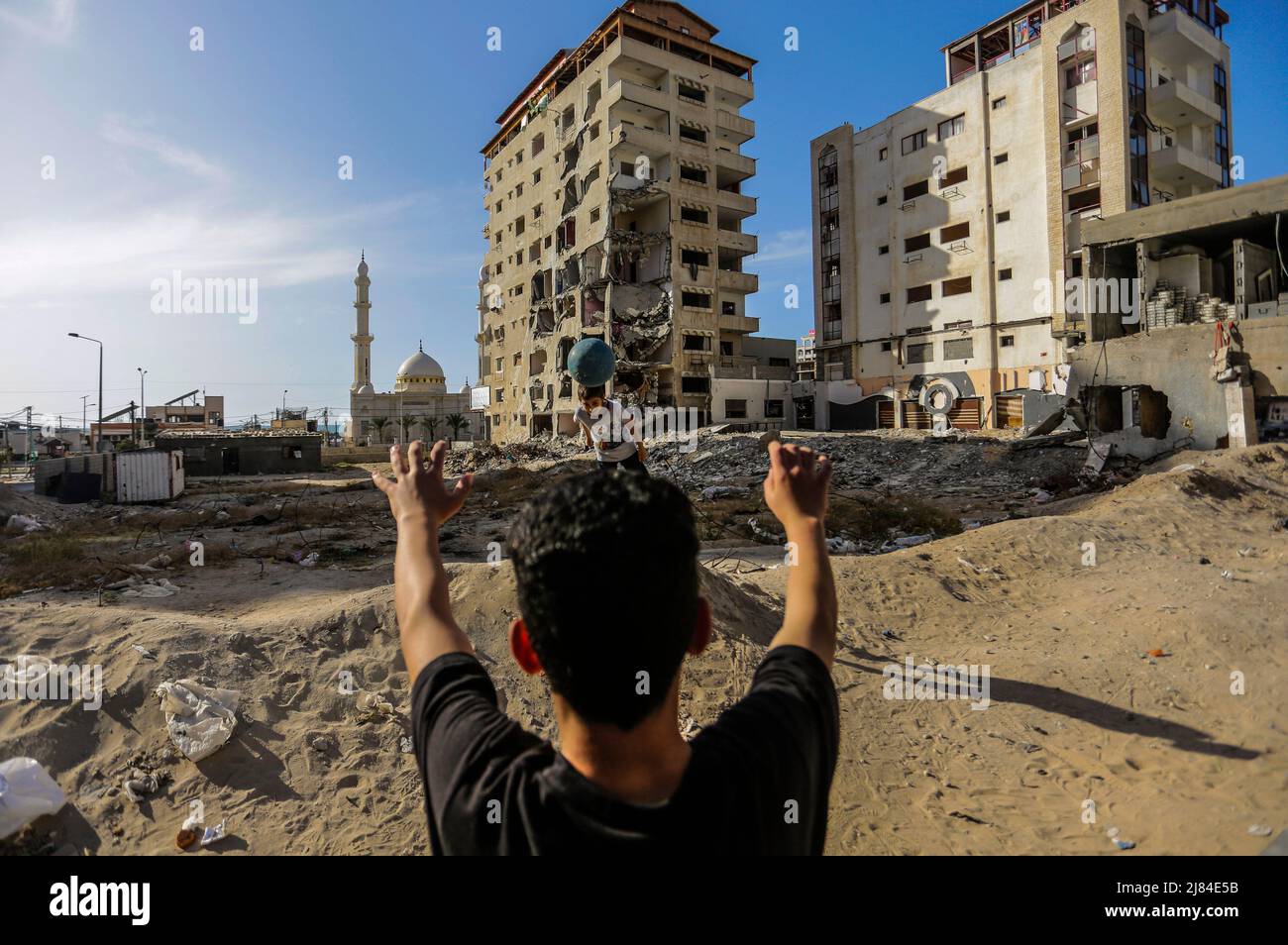 May 10, 2022, Gaza City, The Gaza Strip, Palestine: Palestinian ...