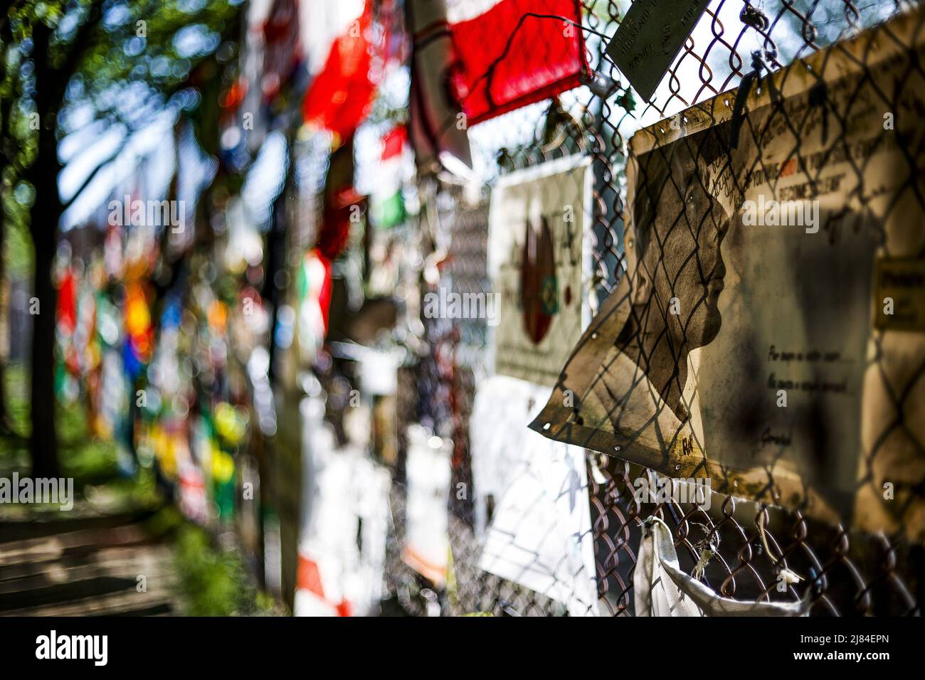 AYRTON SENNA monumento, atmosphere during the 4 Hours of Imola 2022 ...