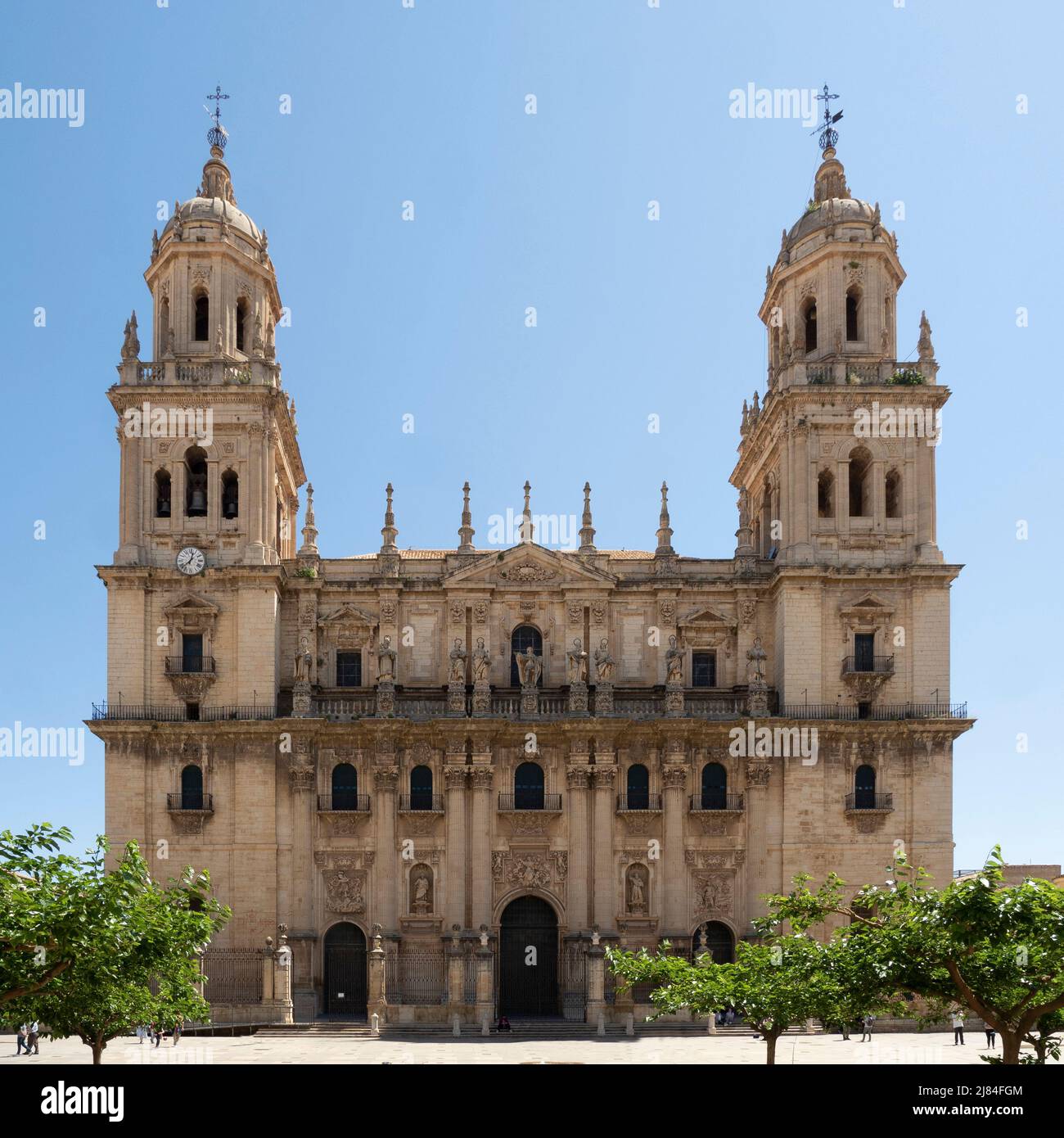 Cathedral jaen facade hi-res stock photography and images - Alamy