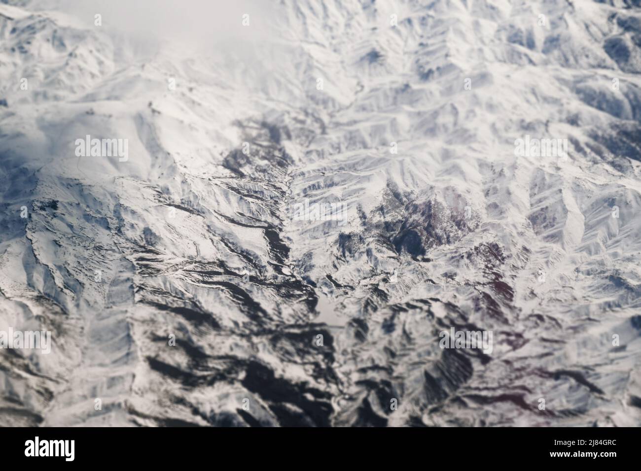 Beautiful aerial fly over mountains hi-res stock photography and images ...