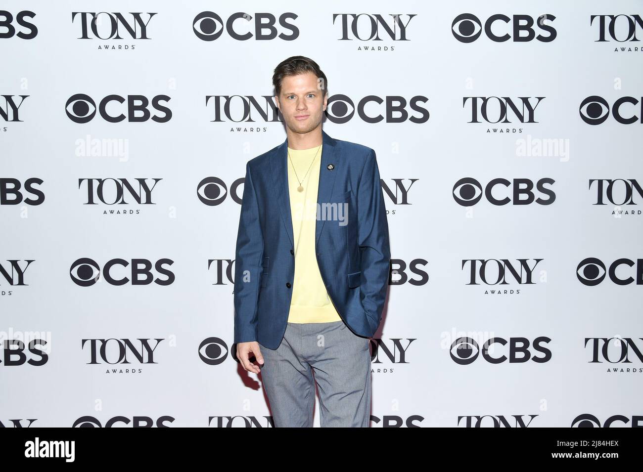 Actor Michael Oberholtzer for “Take Me Out” walks the red carpet during ...
