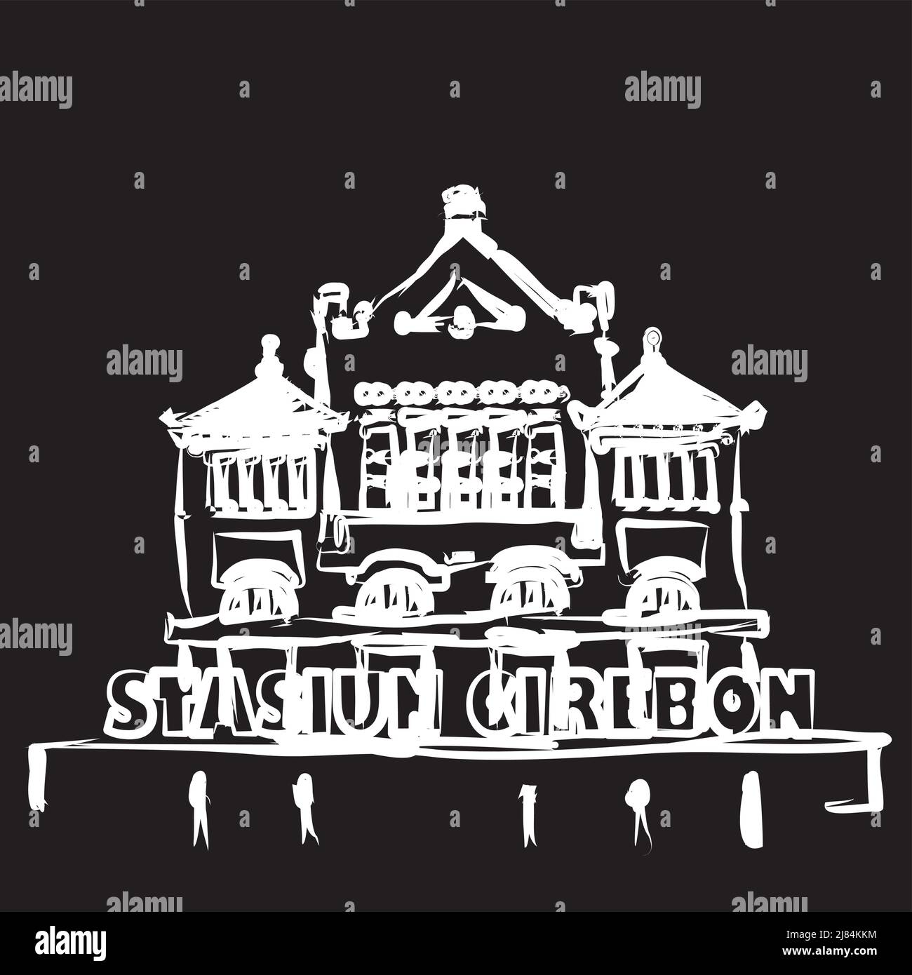 Logotipo Del Distrito De Cirebon