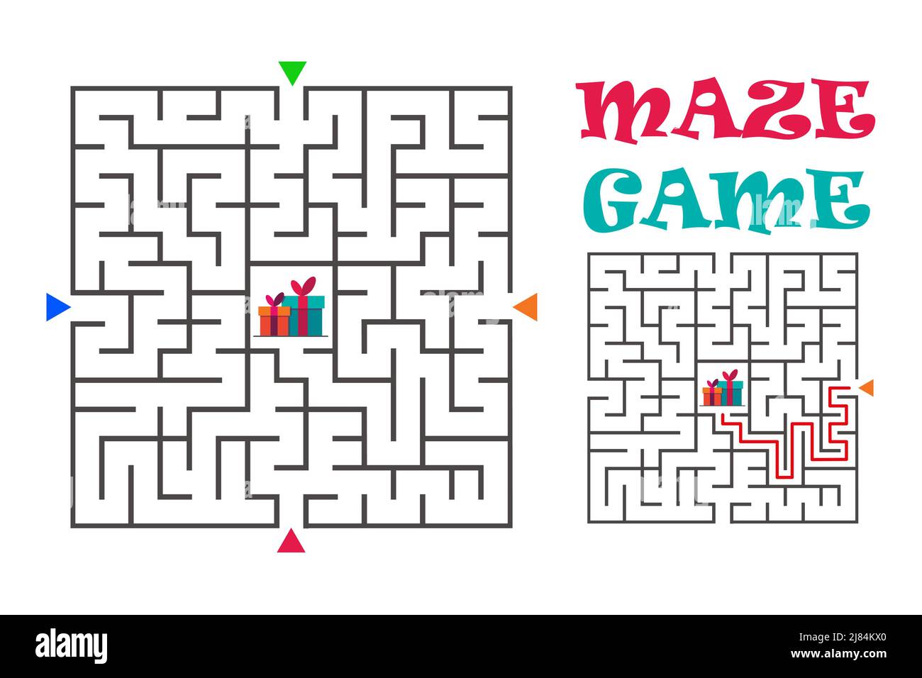 Four way entry Stock Vector Images - Alamy