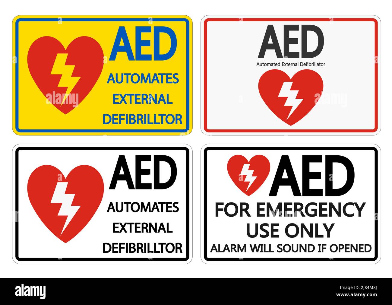 Set Symbol AED Sign label on white background Stock Vector Image & Art ...