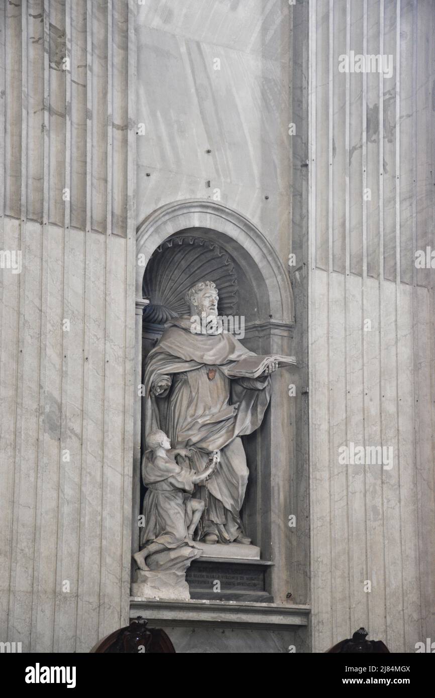 St. Peter Nolasco Founder Statue by Paolo Campi, 1742 in Saint Peter's ...