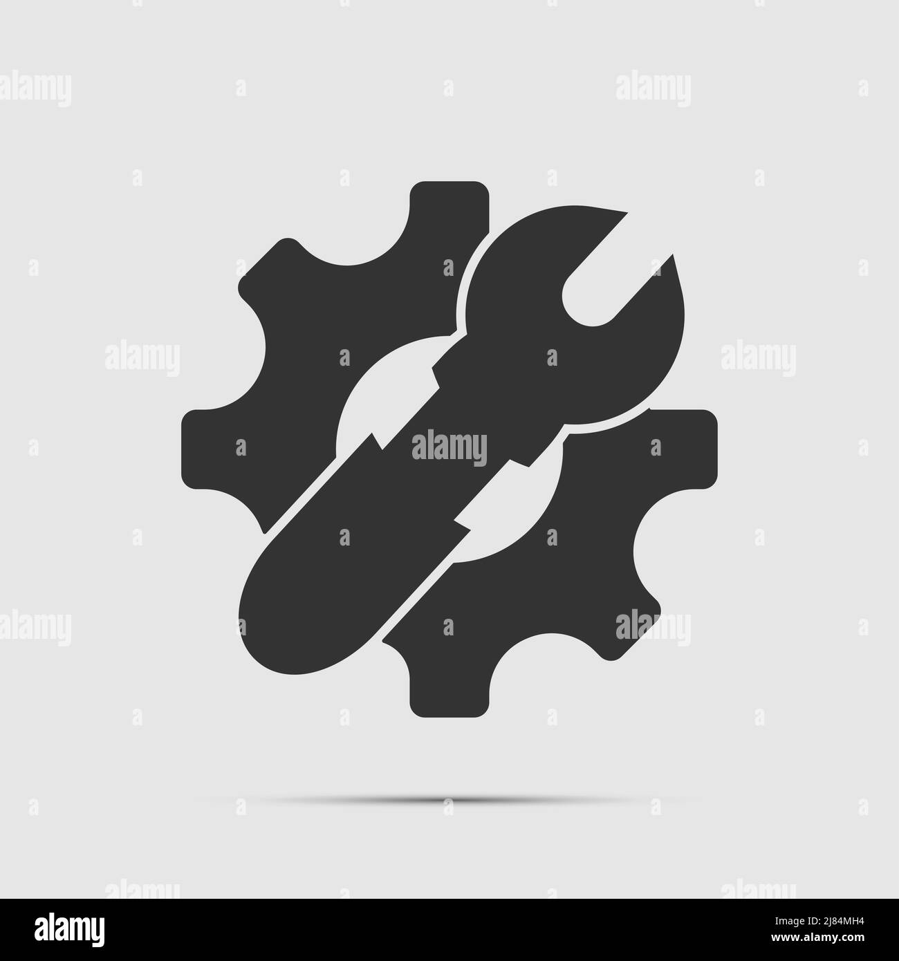 Service Tool icon,Vector illustration Stock Vector Image & Art - Alamy