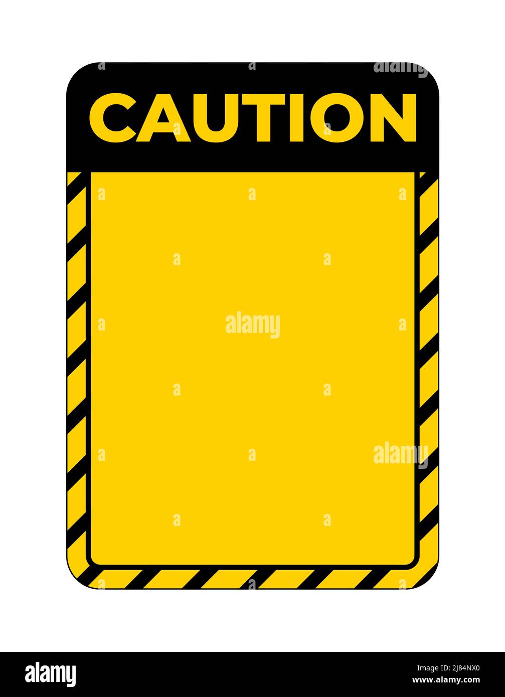 Empty warning triangle Stock Vector Images - Alamy