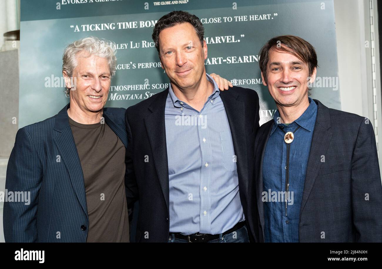 New York, NY - May 12, 2022: David Siegel, Andrew Karpen, Scott McGehee ...
