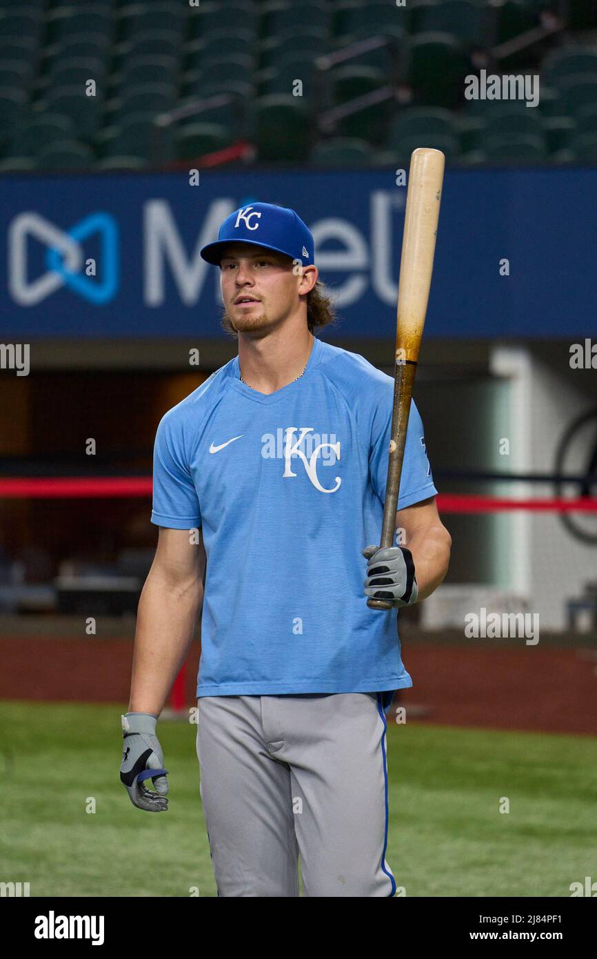 May 11, 2022: Royals third baseman Bobby Witt jr. (7) during pre game ...