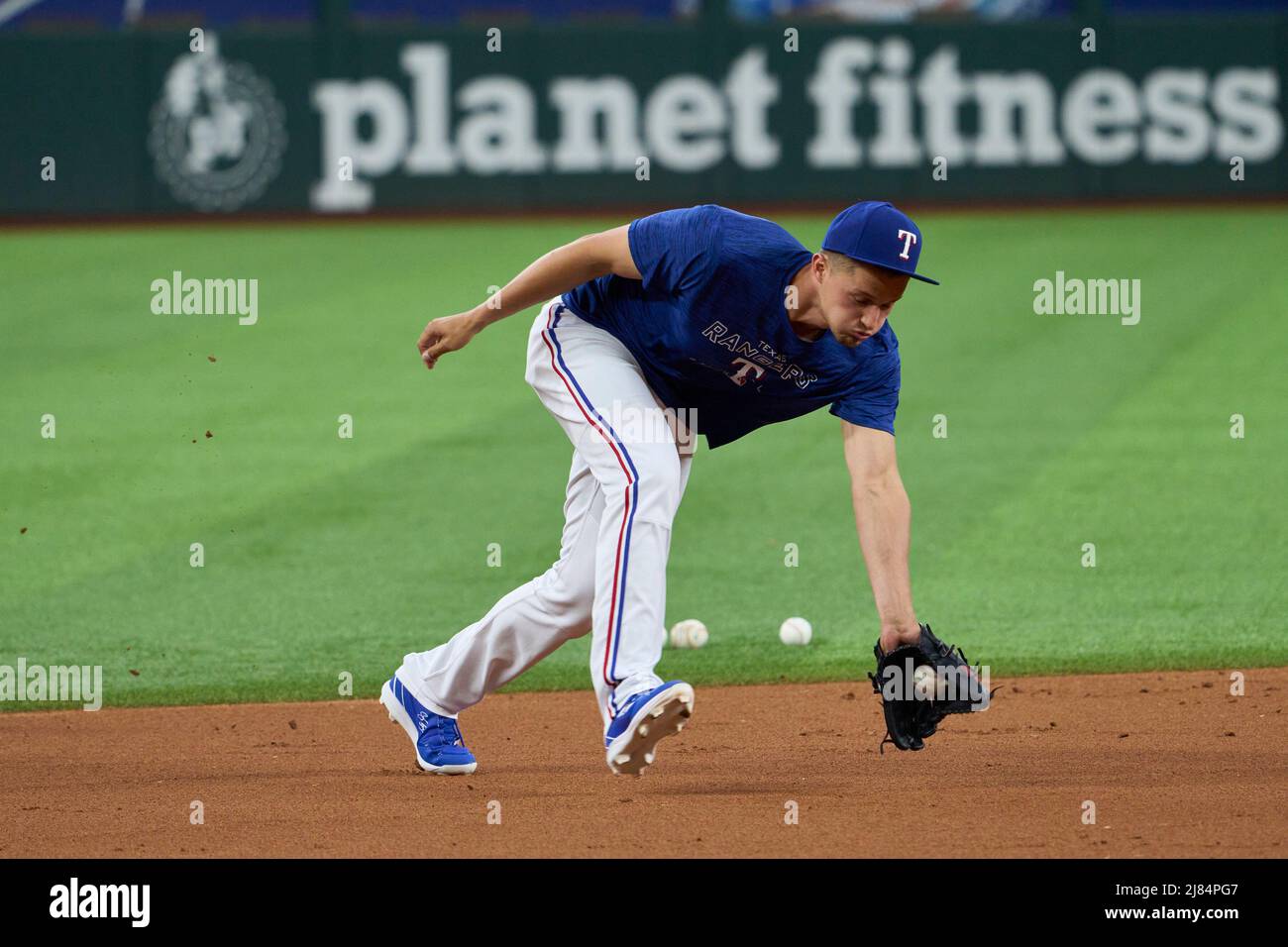 Dallas TX, USA. 11th May, 2022. Texas shortstop Corey Seager (5) during ...