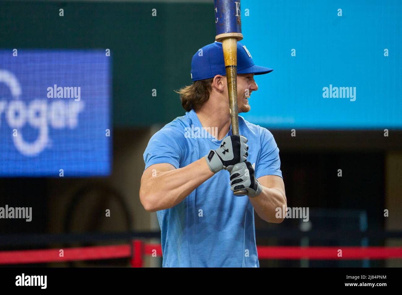 May 11, 2022: Royals third baseman Bobby Witt jr. (7) during pre game ...
