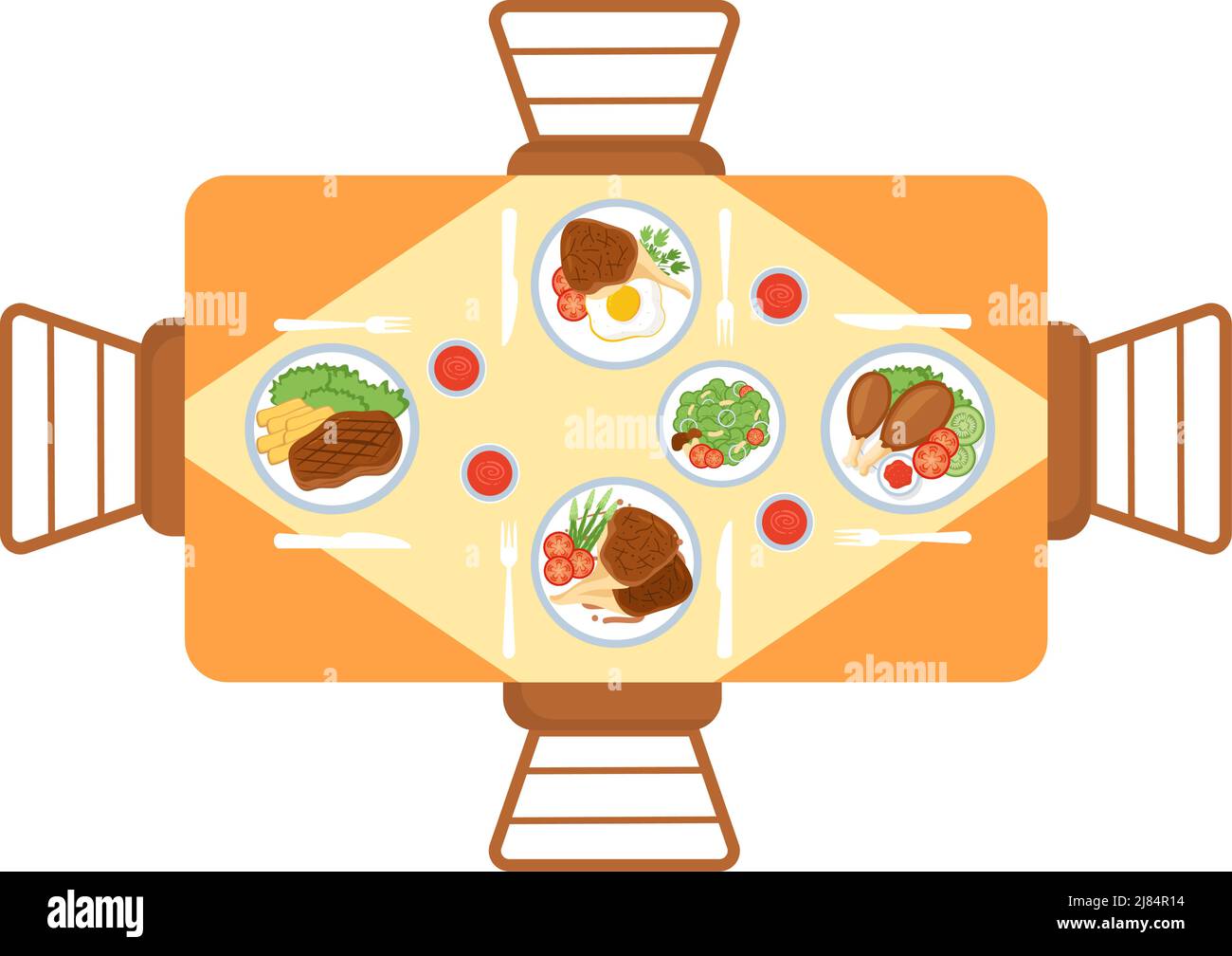 Catering Service with People Hands and a Table for Corporate Meeting ...