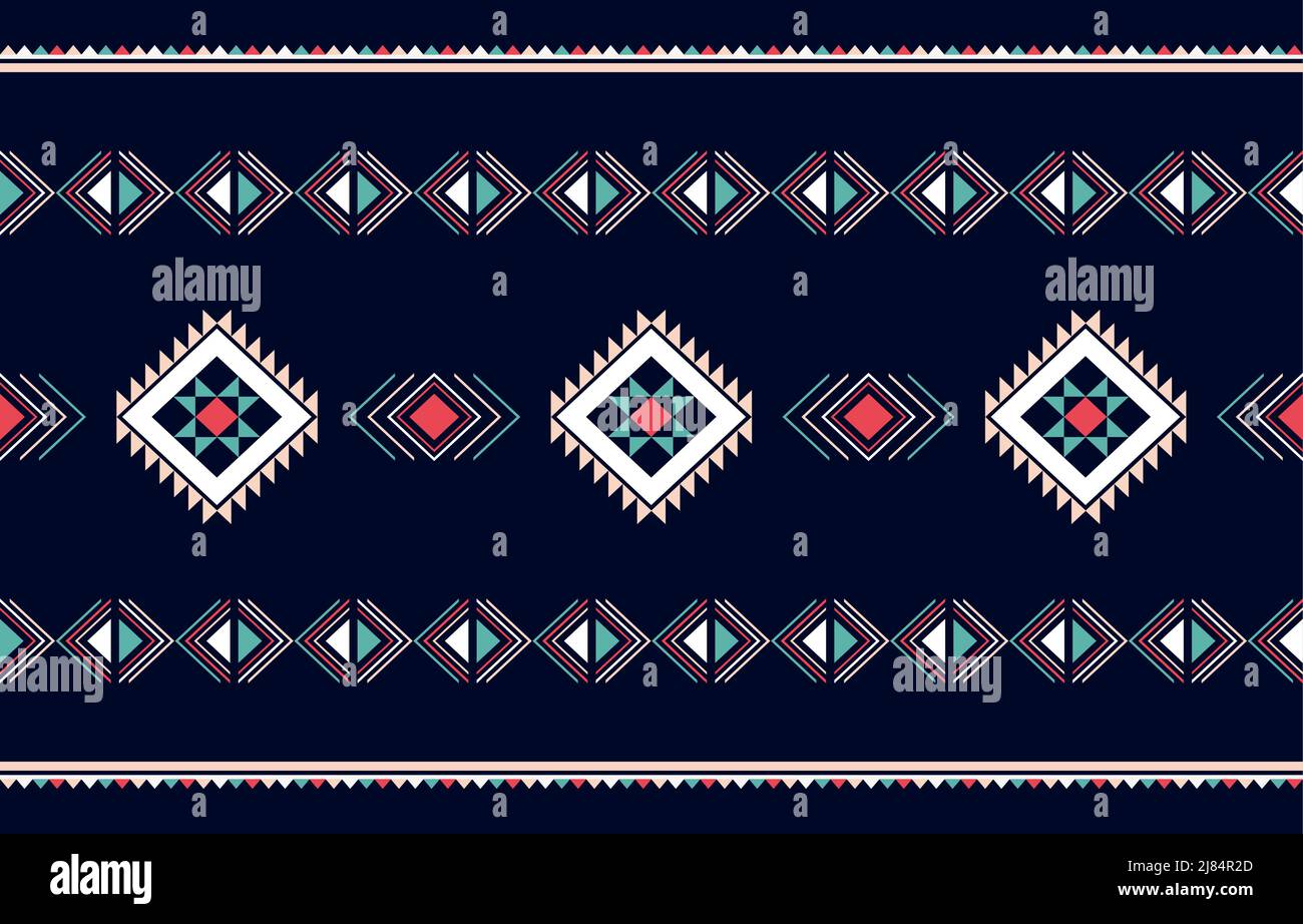 Geometric ethnic pattern traditional Design Stock Vector Image & Art ...