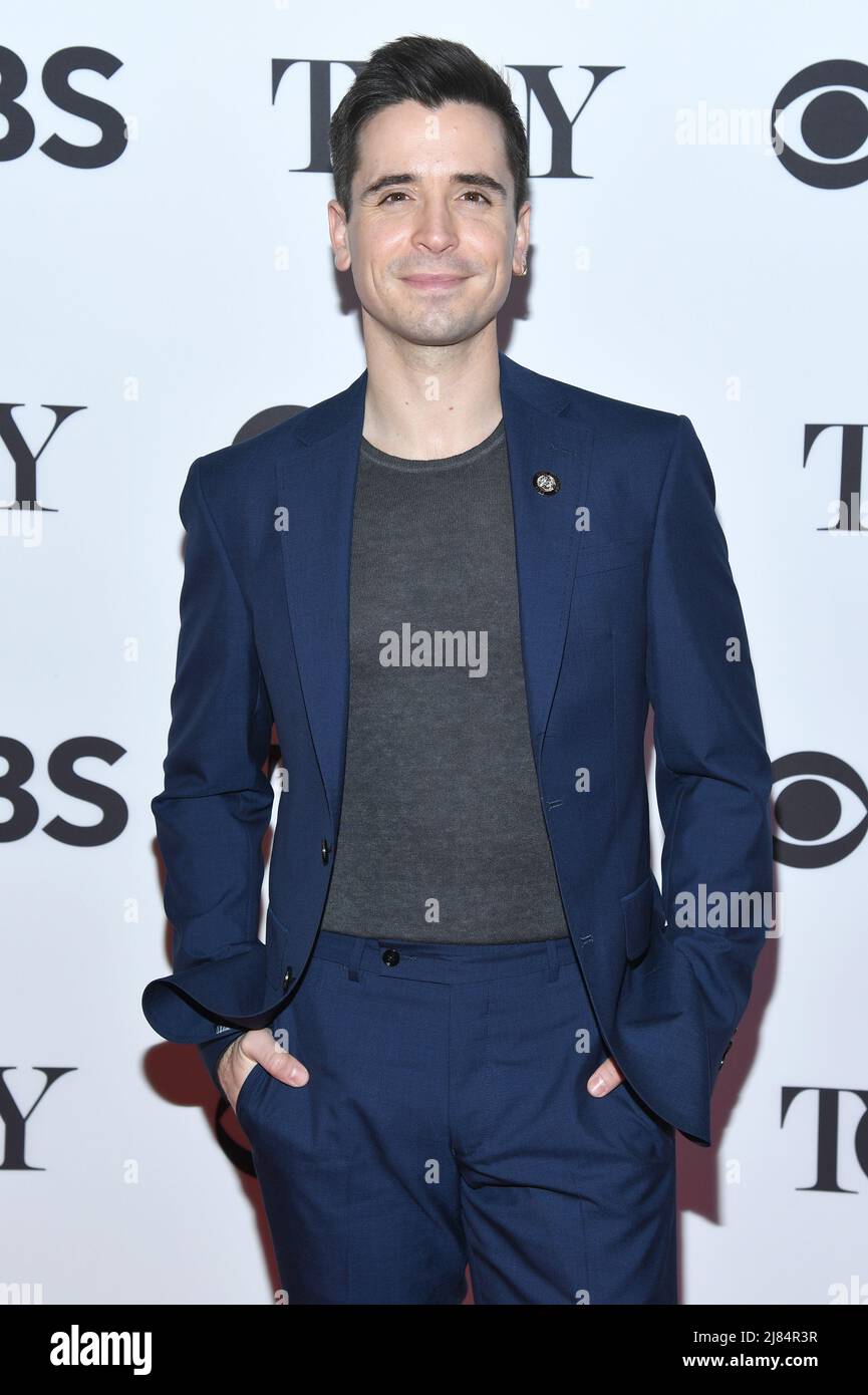 New York, USA. 12th May, 2022. Matt Doyle walks the red carpet during ...
