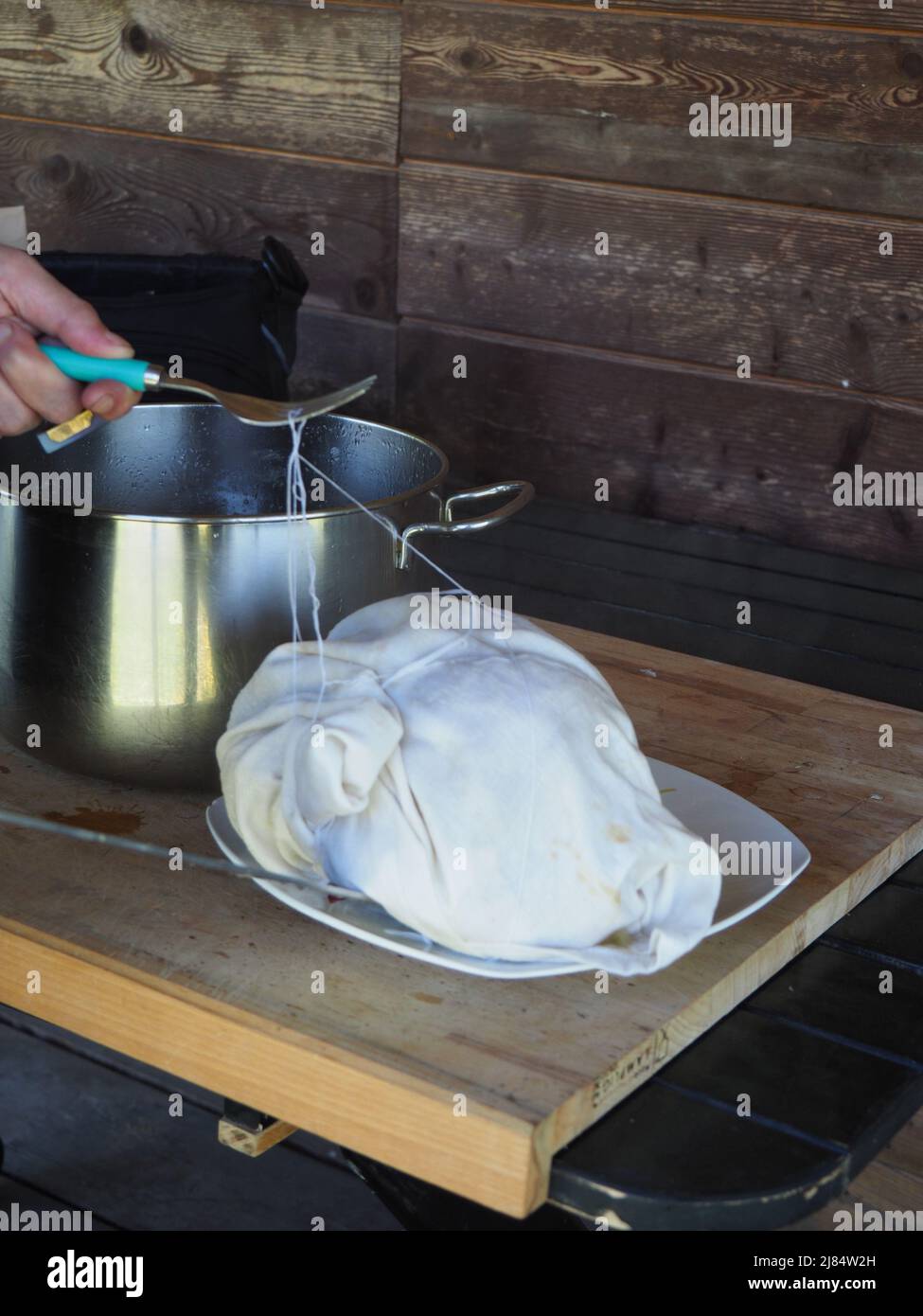 Cooking Cappello del Prete traditional boiled meat from Emilia Romagna ...
