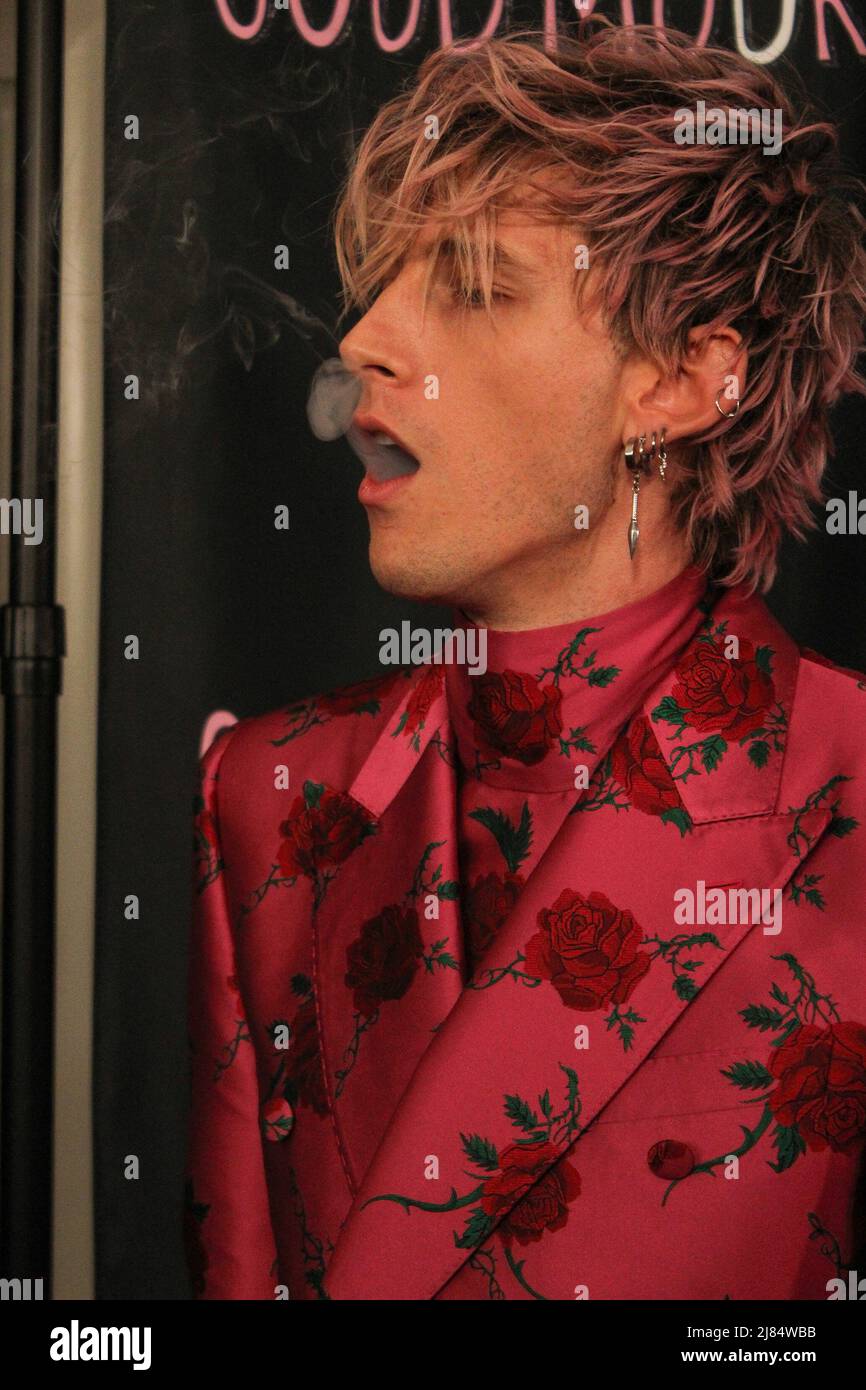 Colson Baker (Machine Gun Kelly) arrives at the premiere of "Good ...