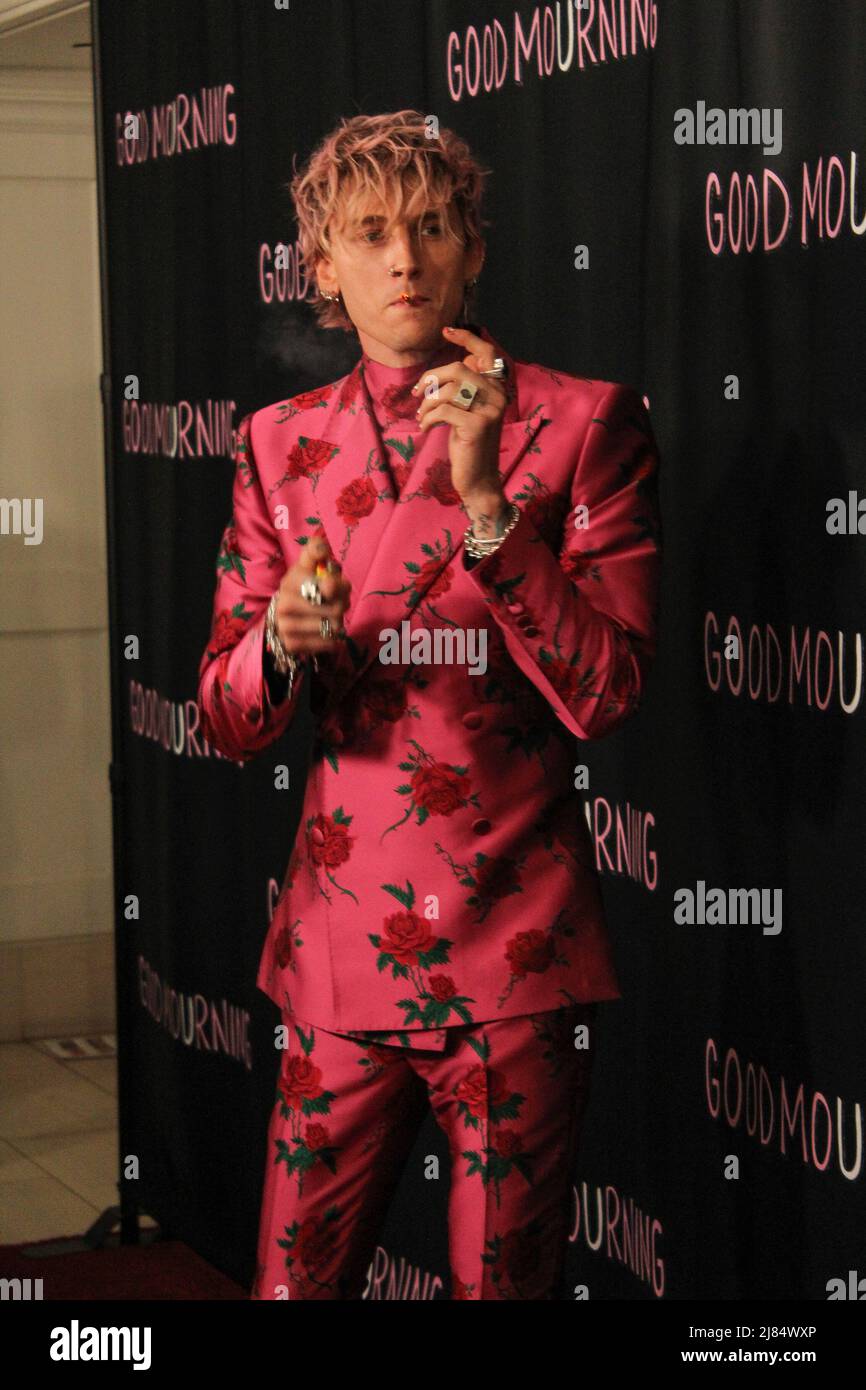 Colson Baker (Machine Gun Kelly) arrives at the premiere of "Good ...