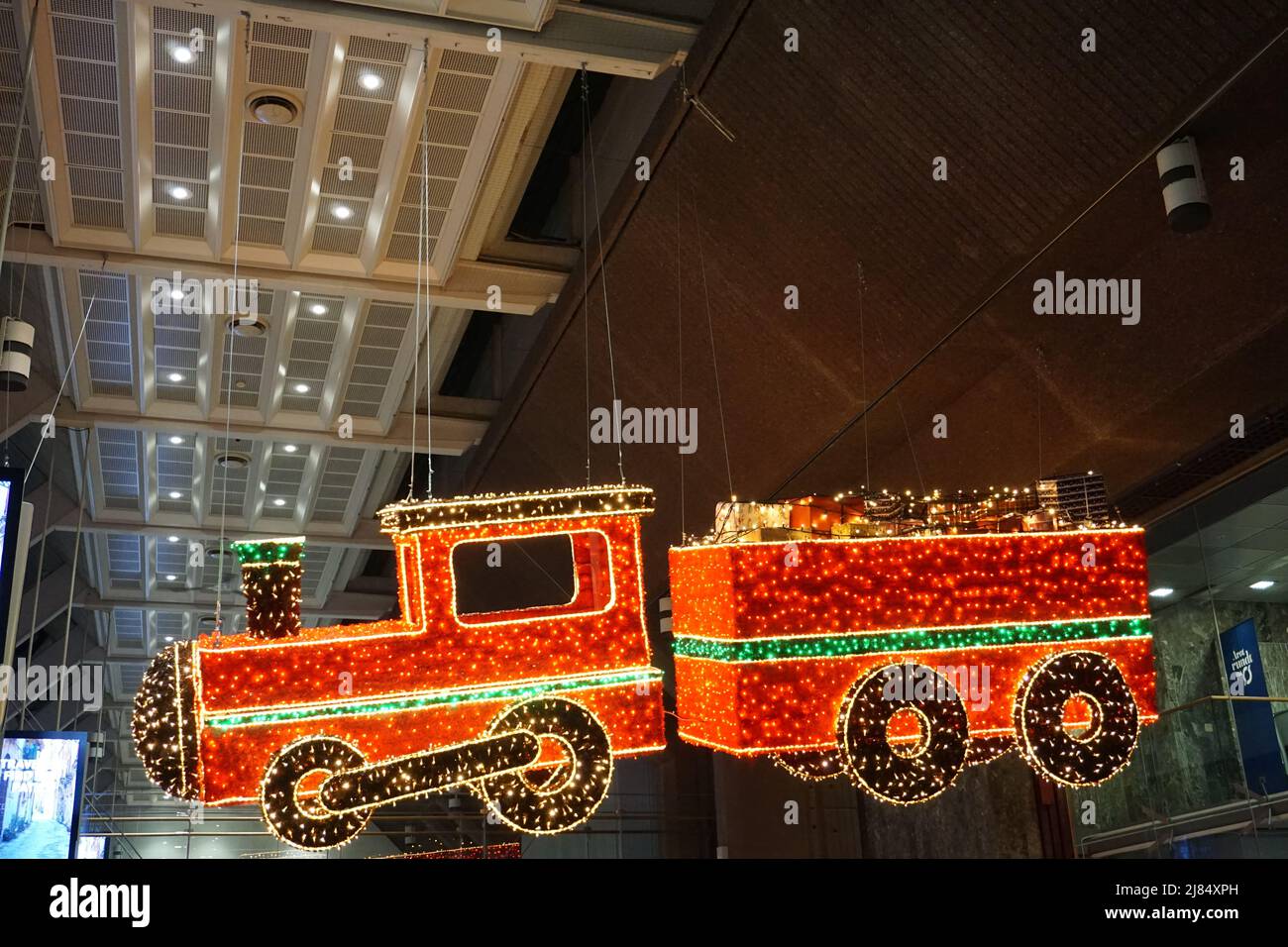 Santas train hi-res stock photography and images - Alamy