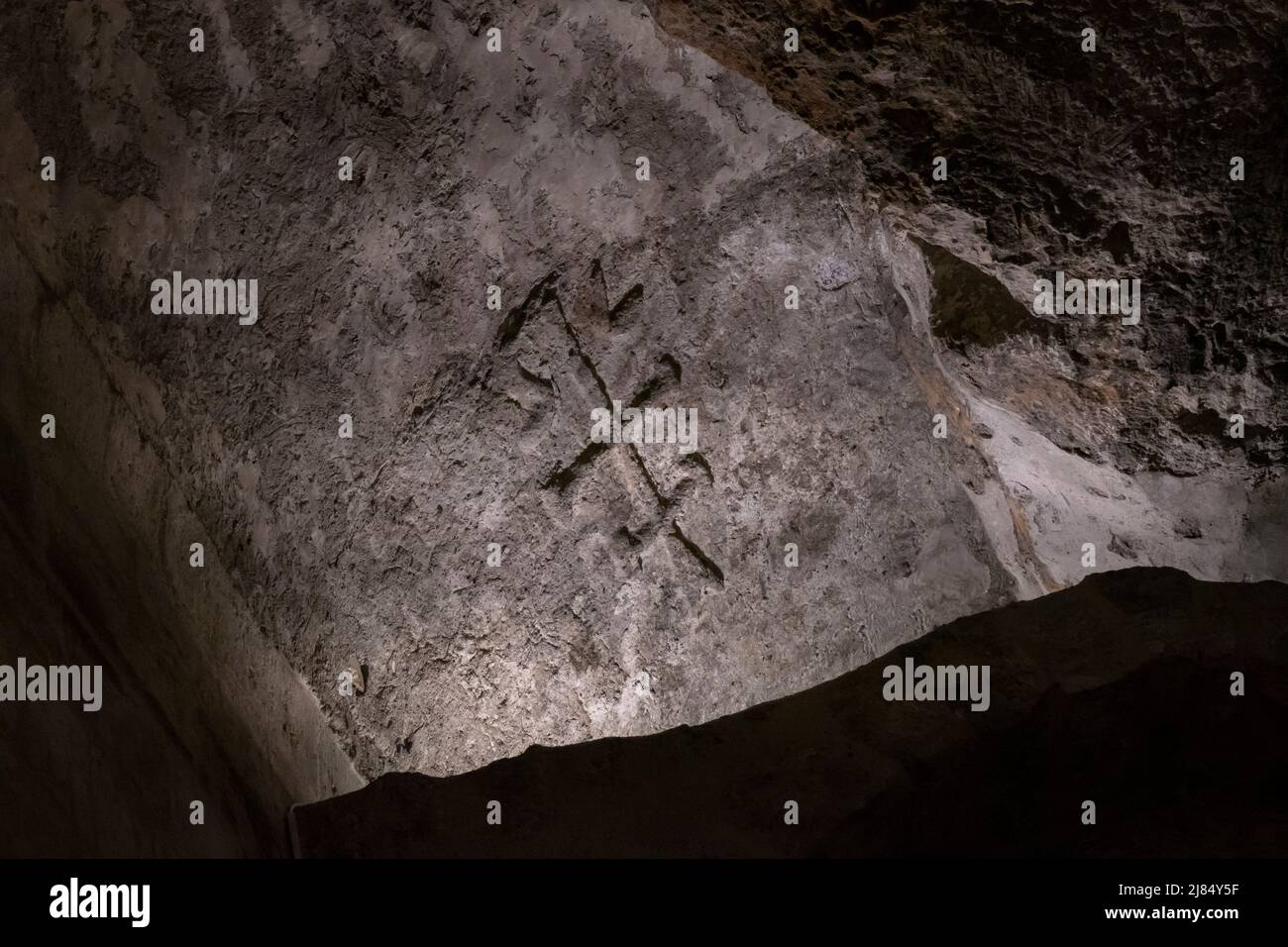 Catholic parish church finding of the cross hi-res stock photography ...