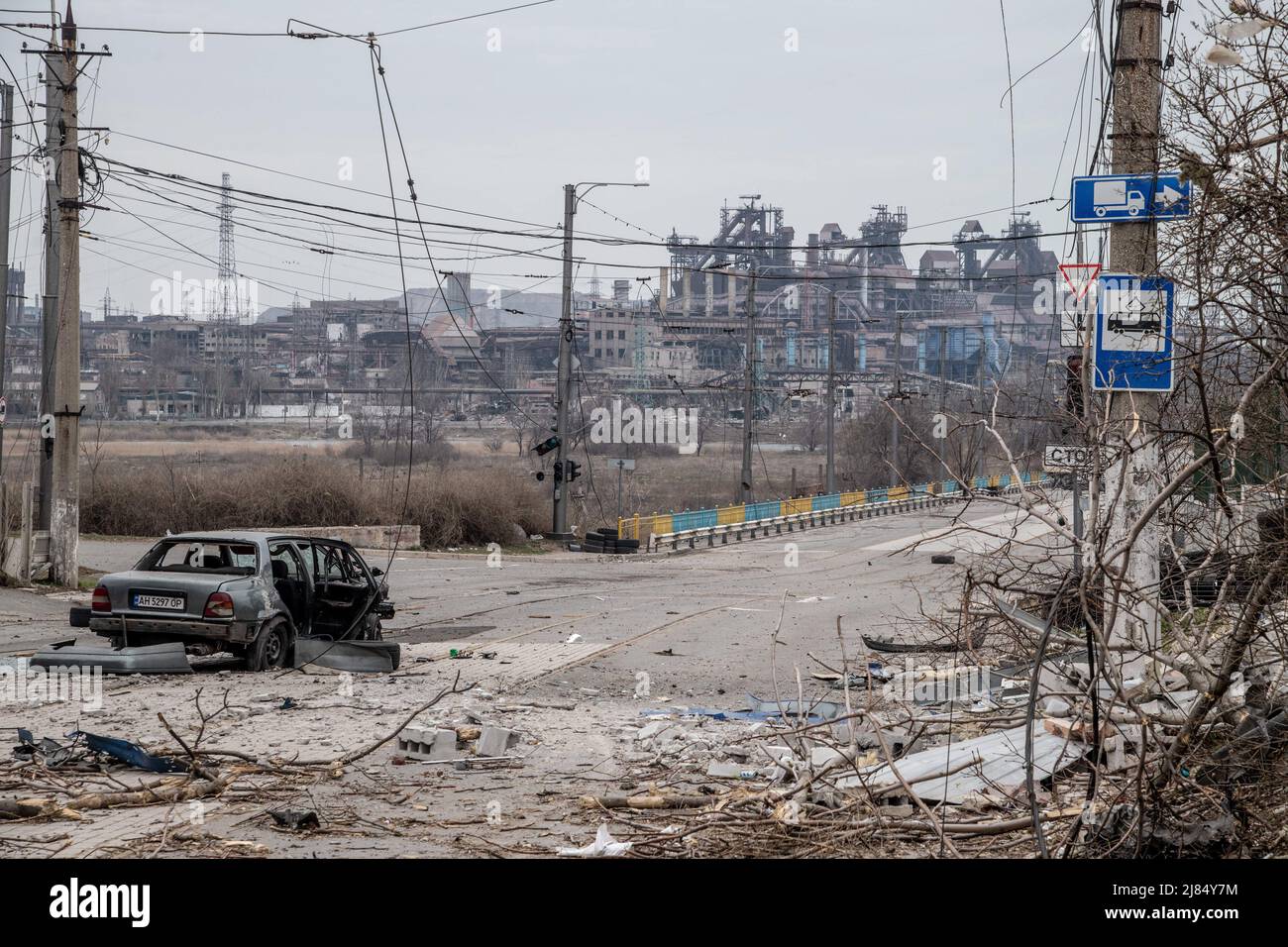 Azovstal steelworks hi-res stock photography and images - Alamy
