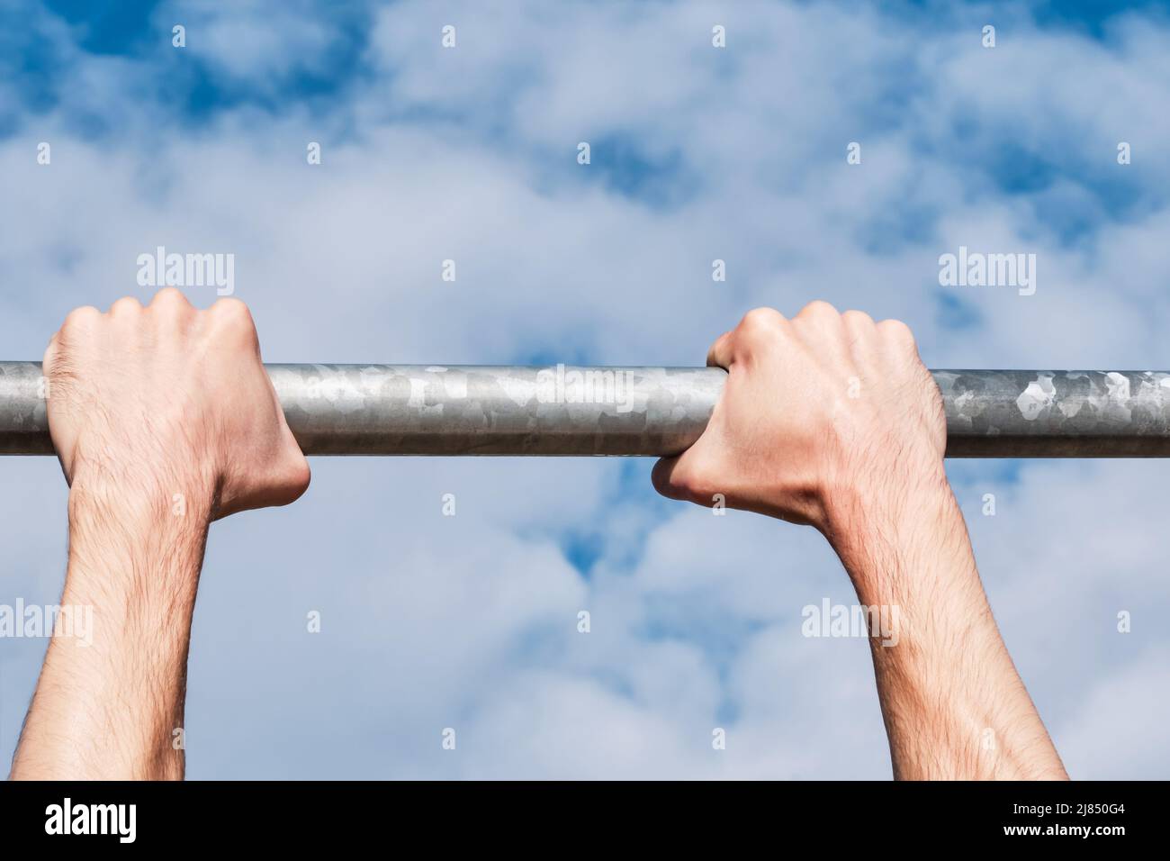 Pull up exercise hi-res stock photography and images - Alamy
