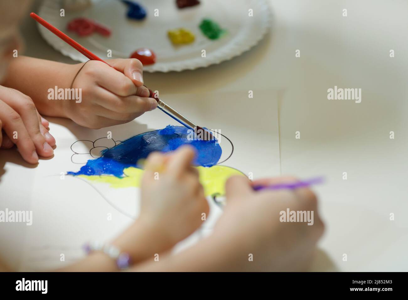 Bucharest, Romania - May 9, 2022: Shallow depth of field (selective ...