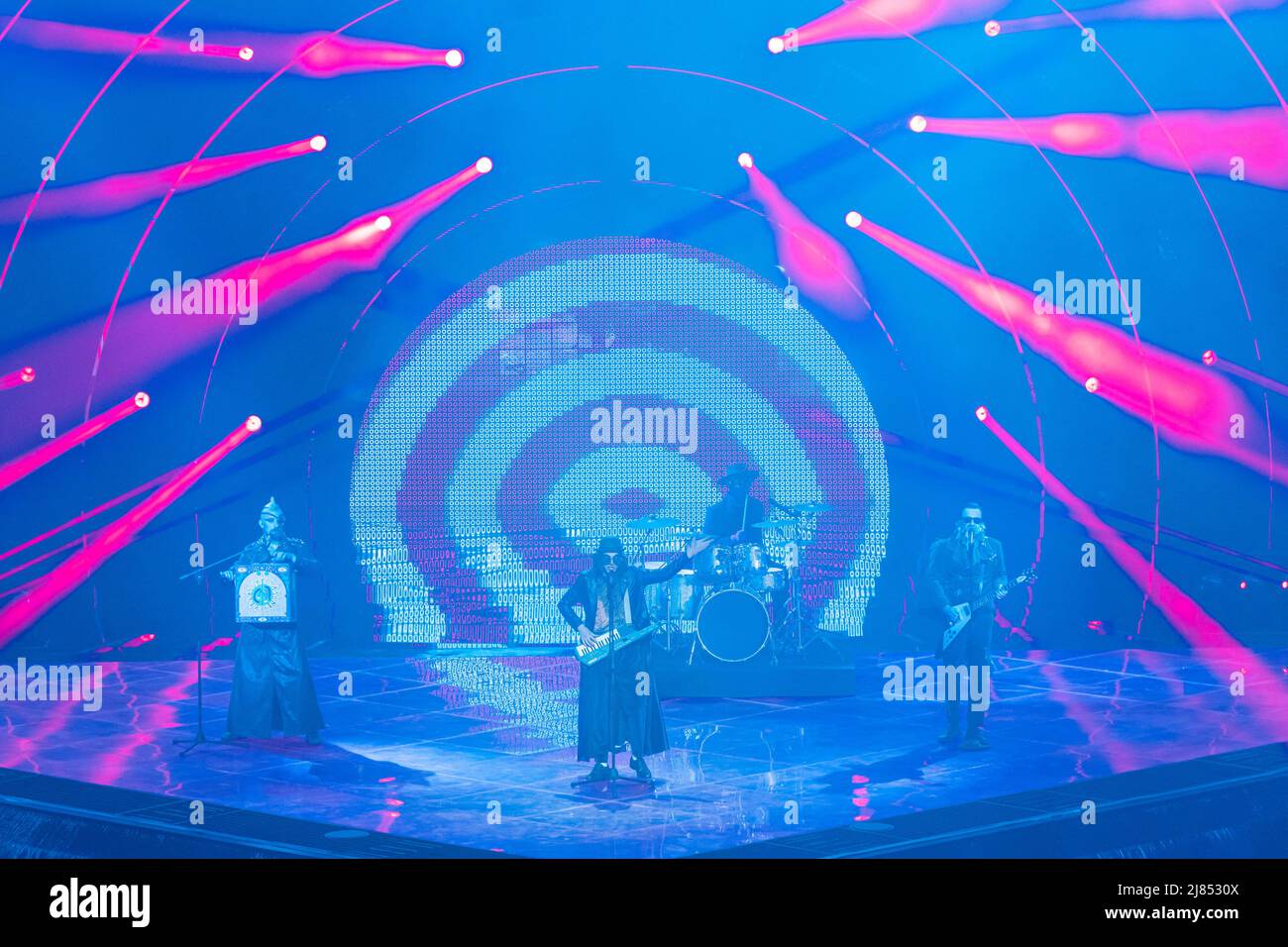 Circus Mircus for Georgia performs during 2nd demi-final of Eurovision ...