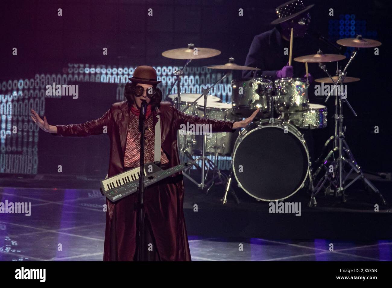 Circus Mircus for Georgia performs during 2nd demi-final of Eurovision ...