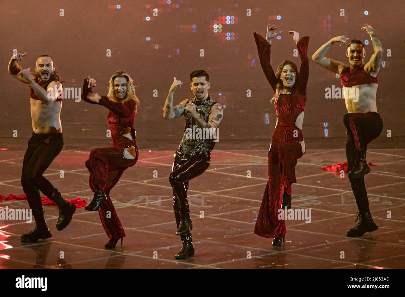 WRS for Romania performs during 2nd demi-final of Eurovision Song ...