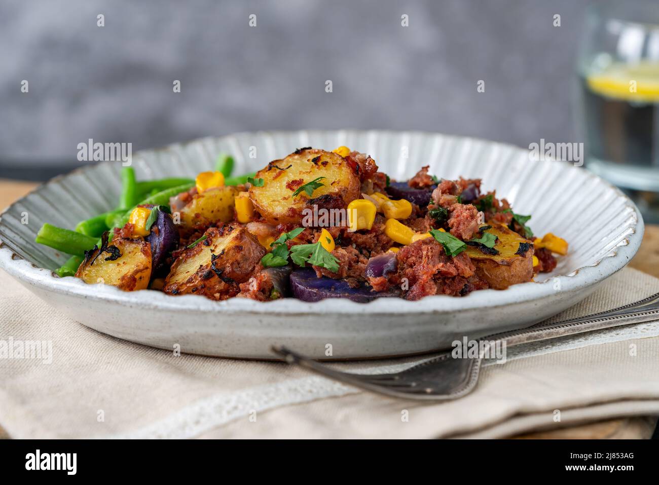 Corned beef hash green hi-res stock photography and images - Alamy