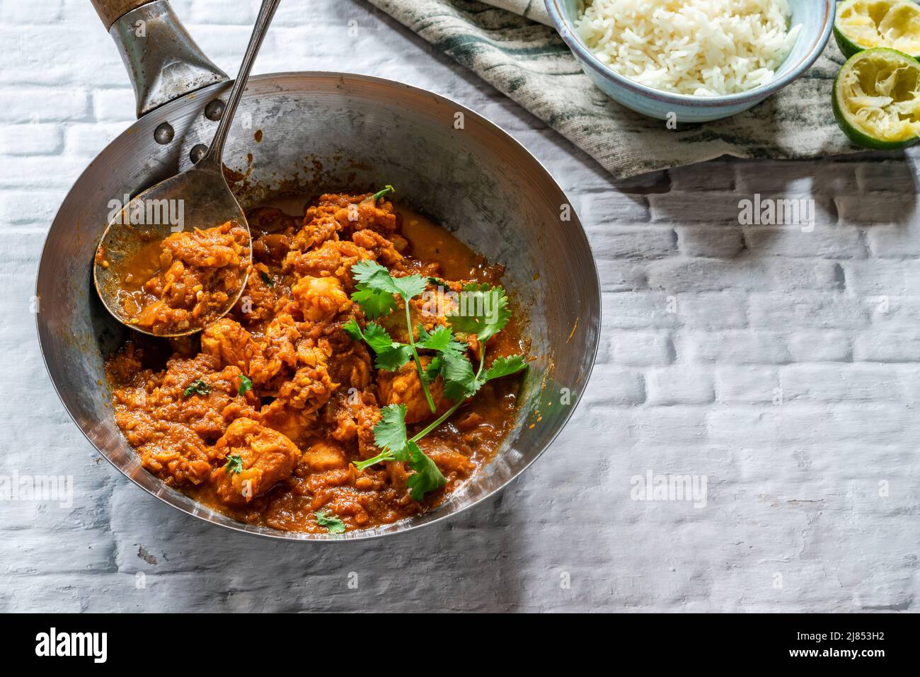 Parsi fish patia with rice - delicious curry from the Parsi community ...