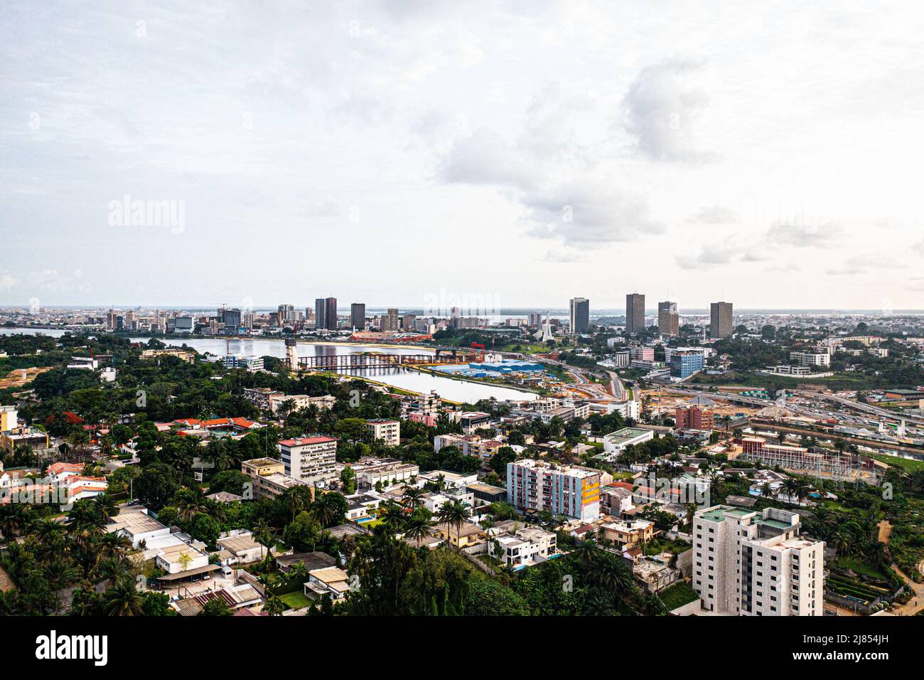 Abidjan drone hi-res stock photography and images - Alamy