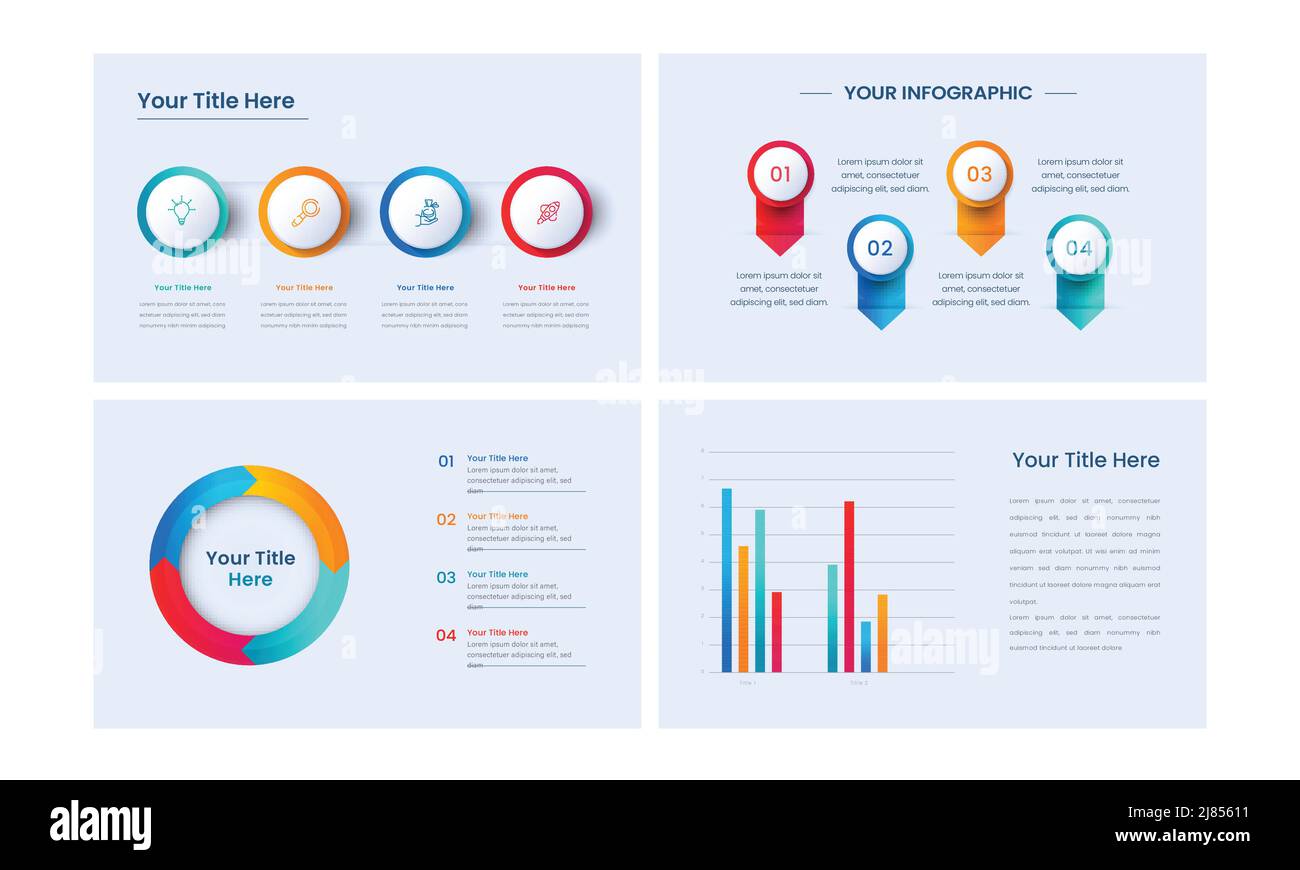 Business Infographic Template Layout With Various Type Diagram Chart In ...