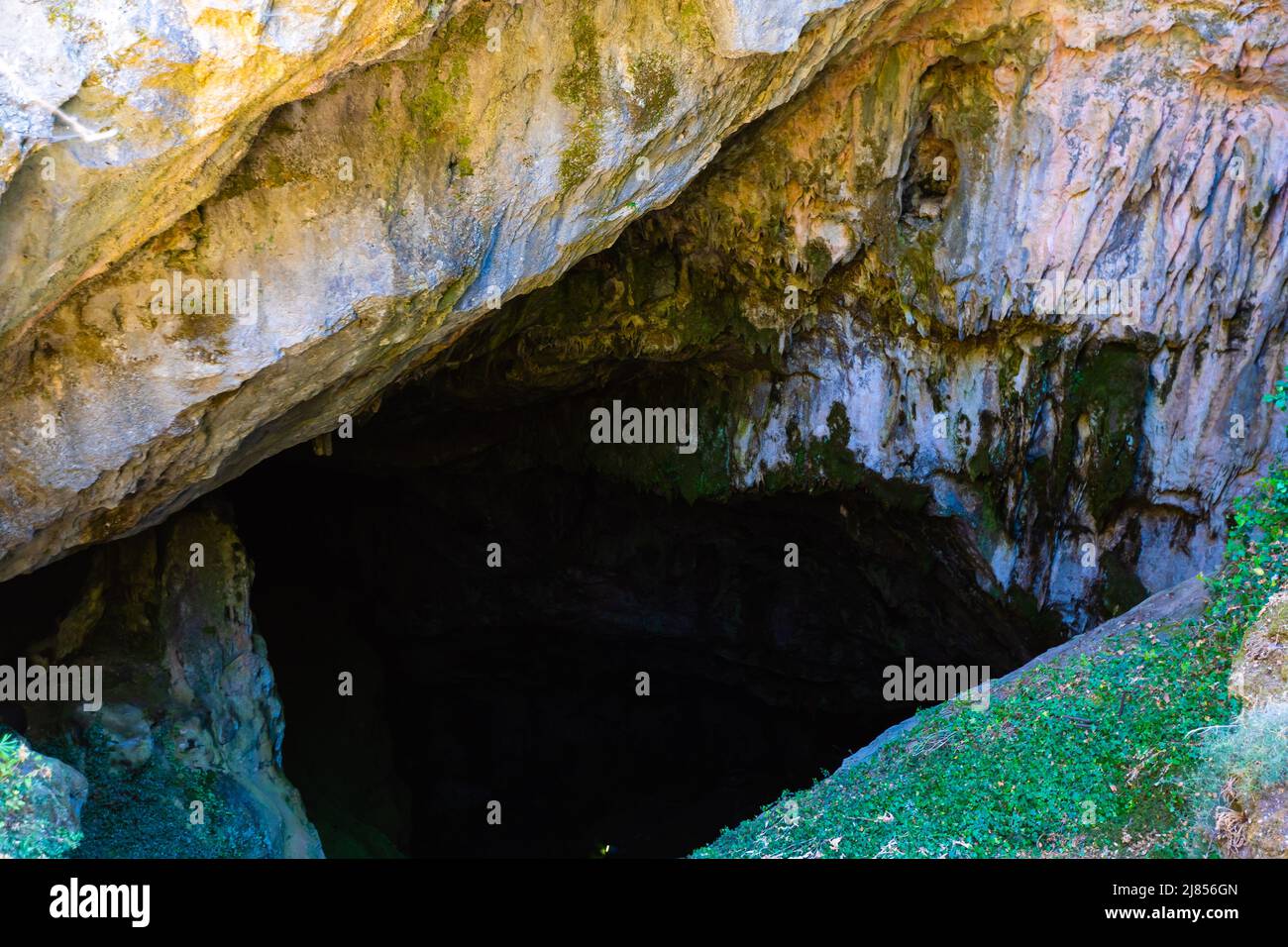 Dikteo Andro Cave also known as birth place of Zeus in Crete, Greece ...