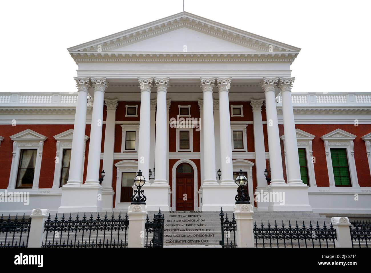 12 May 2022 - Parliament Building, Cape Town, South Africa : The iconic ...