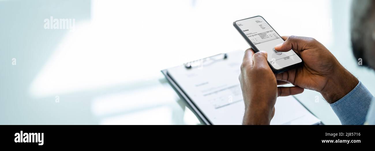 OCR Recognition Taking Photo Using Mobile Phone Stock Photo - Alamy