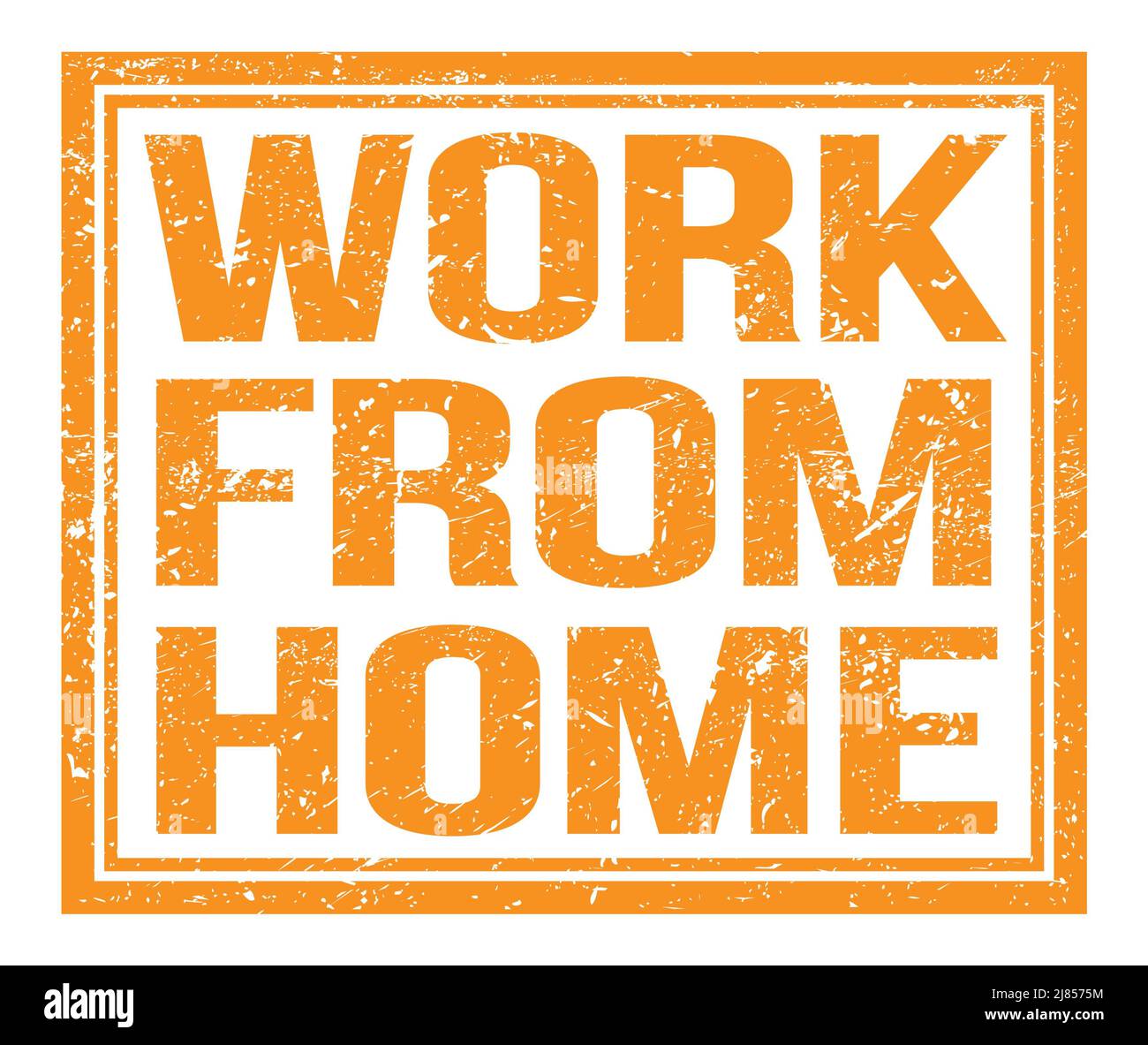 Work from home stamp hi-res stock photography and images - Alamy