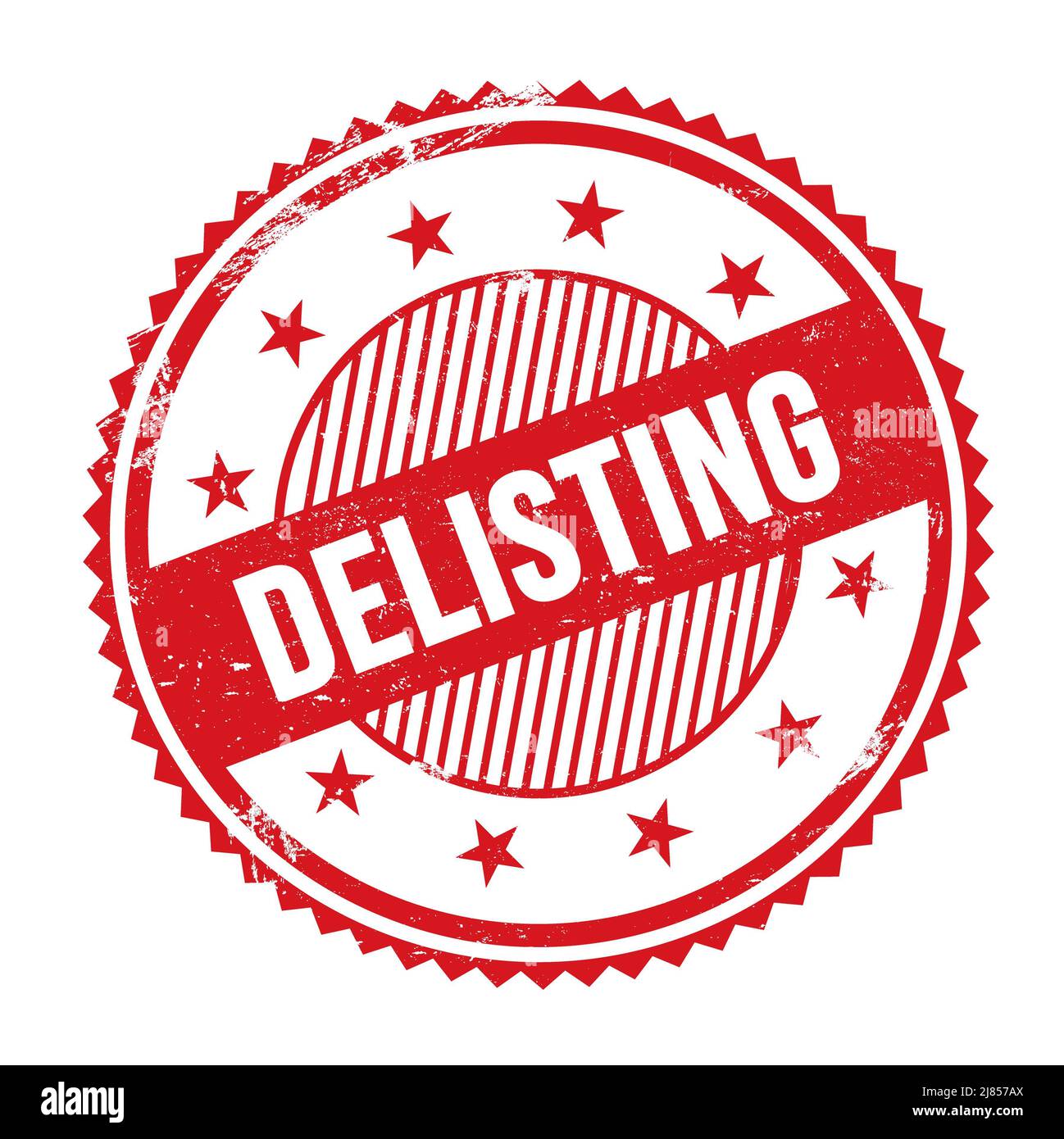 Delisting stamp hi-res stock photography and images - Alamy