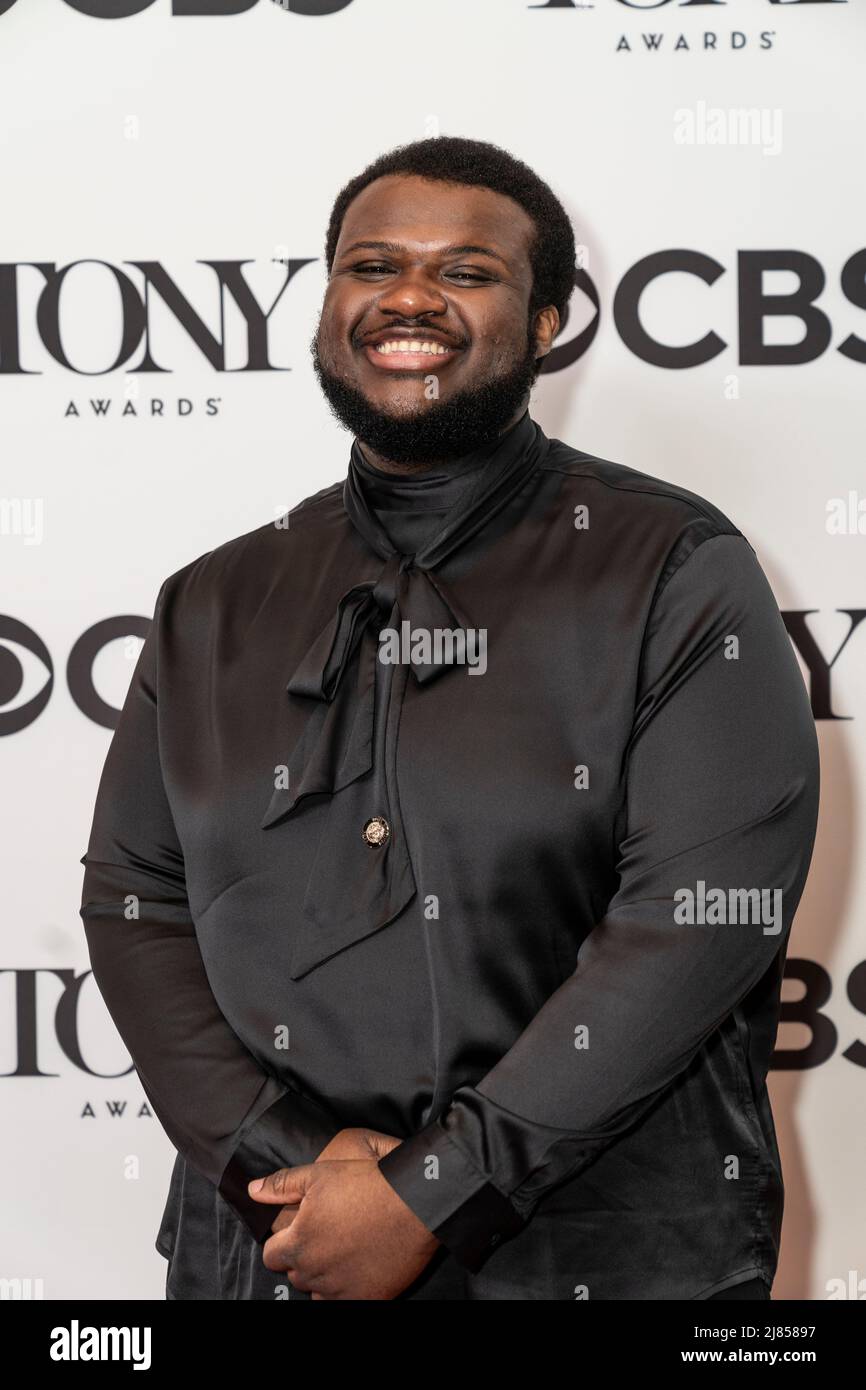 New York, NY - May 12, 2022: Jaquel Spivey nominee for best actor in ...