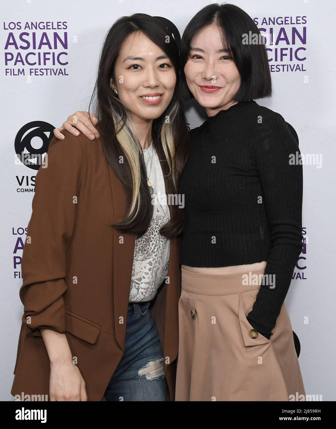 Los Angeles, USA. 12th May, 2022. (L-R) Veronica Kim and Kim Ellis at ...
